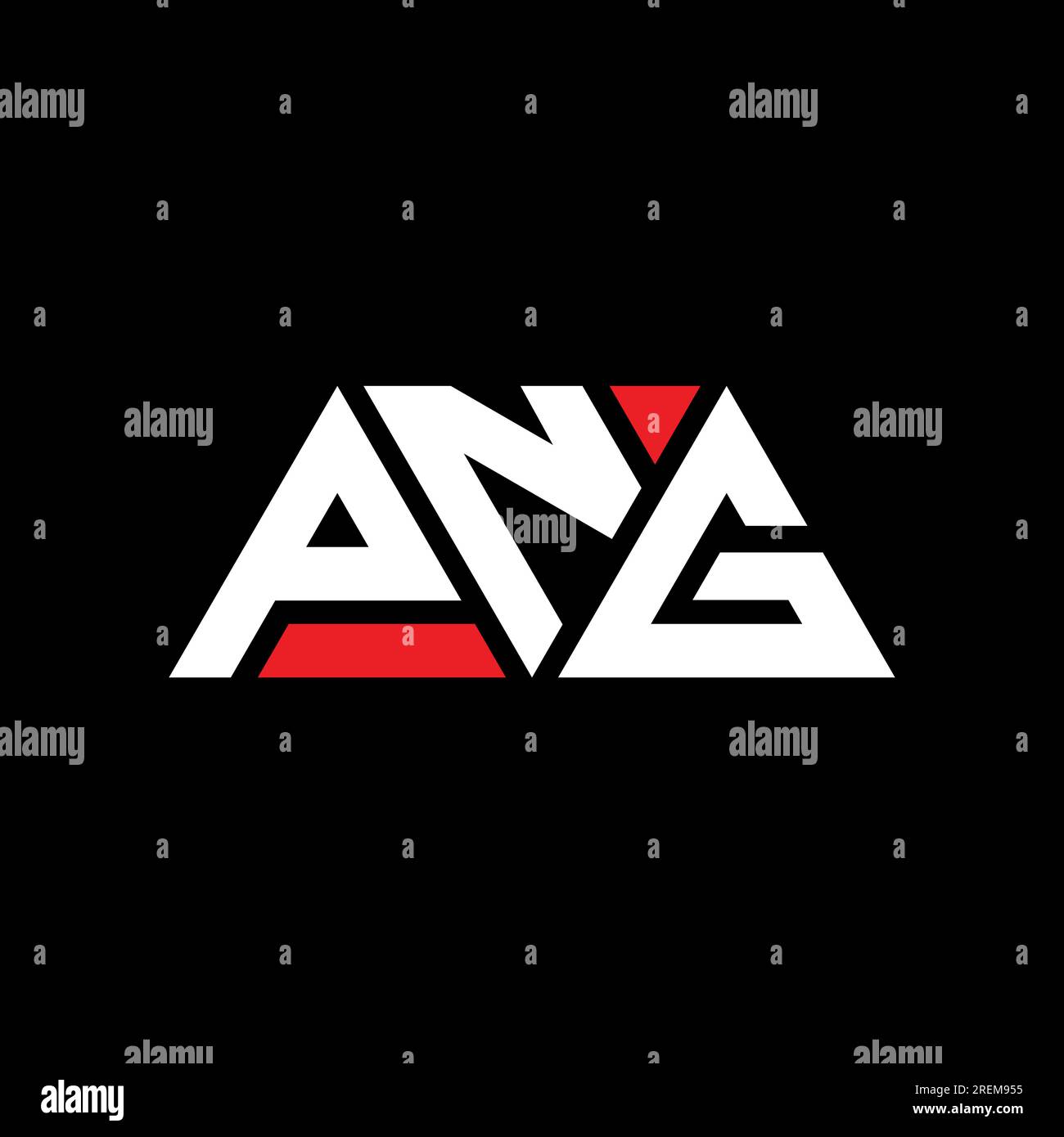 PNG triangle letter logo design with triangle shape. PNG triangle logo ...