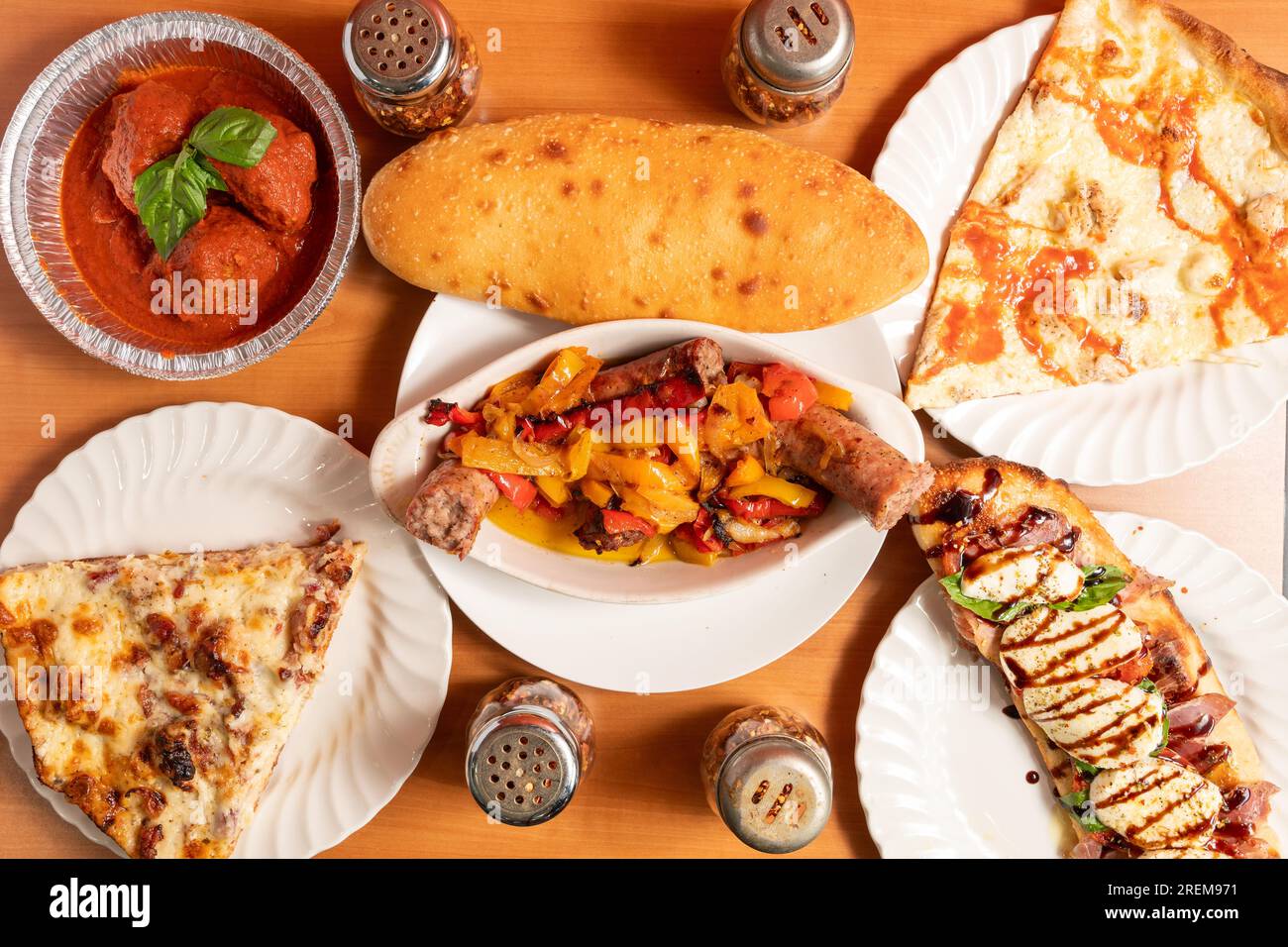 Italian cuisine vector menu hi-res stock photography and images - Alamy