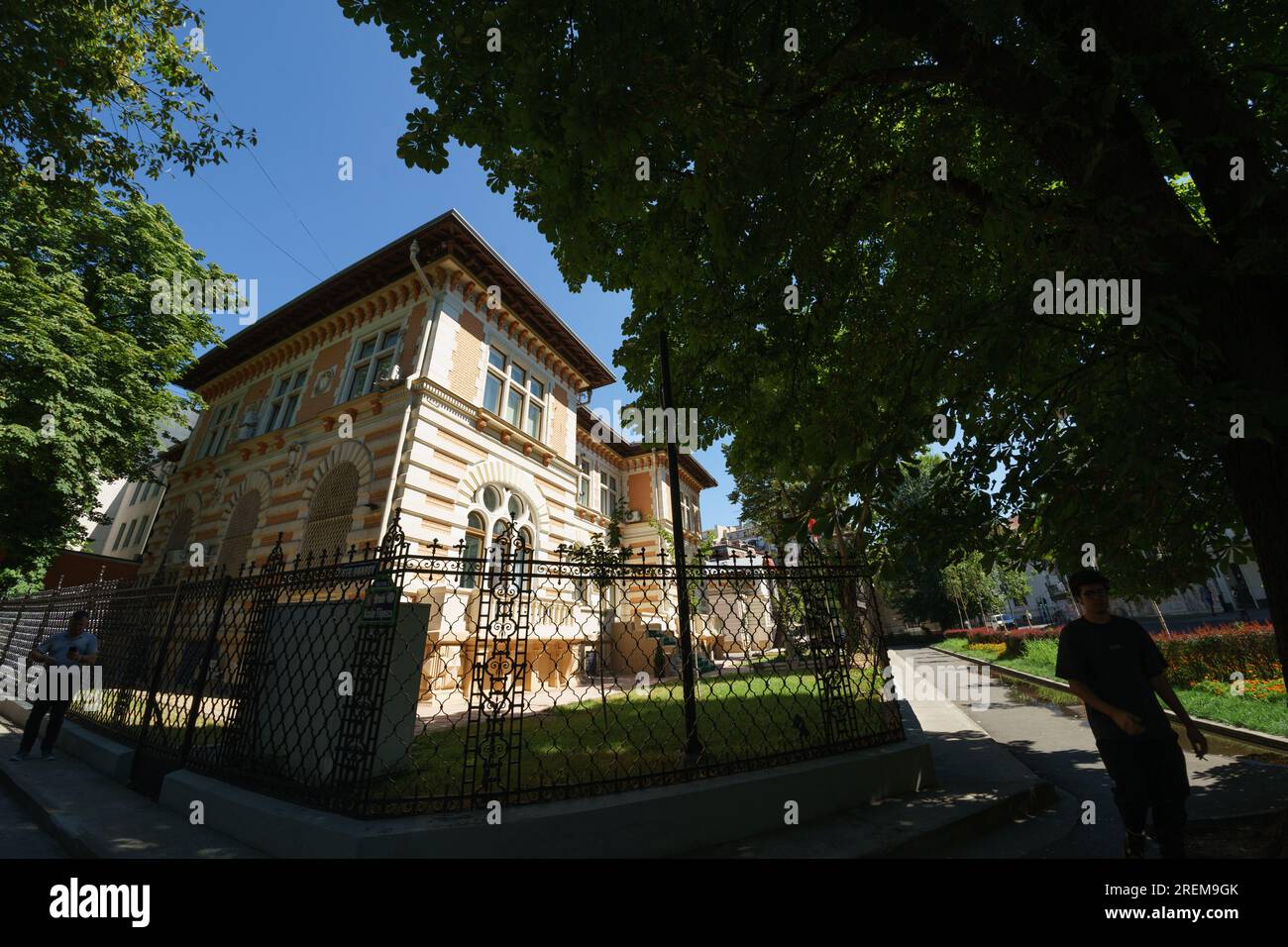 Bucharest, Romania - July 28th, 2023: Bucharest Prefecture headquarters ...