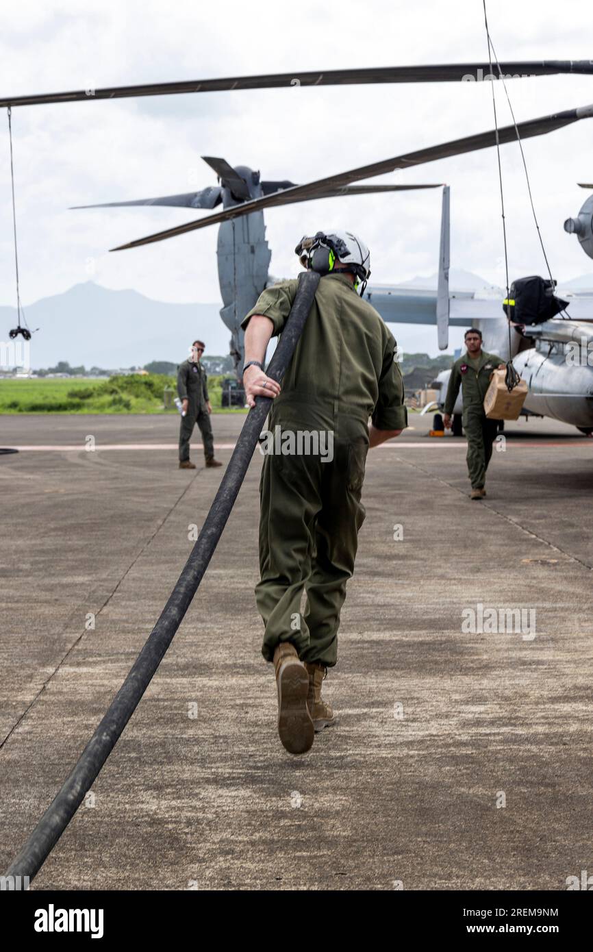 U.S. Marine Corps Gunnery Sgt. Jacob Godshall, a maintenance controller ...