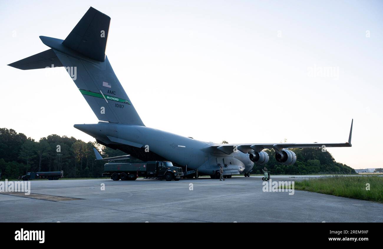 U.S. Airmen with the 62d Airlift Wing and the 437th Airlift Wing ...