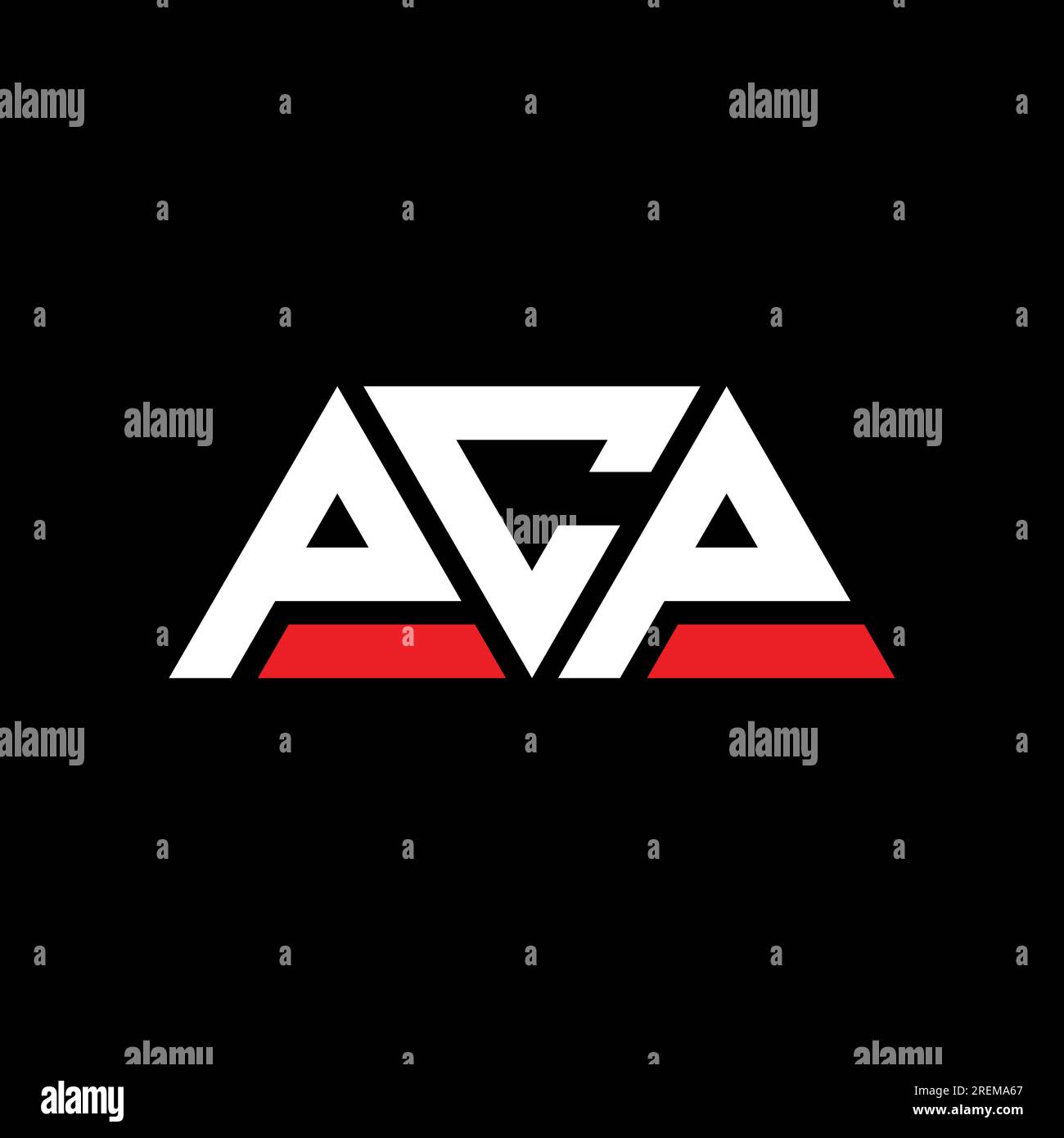 PCP triangle letter logo design with triangle shape. PCP triangle logo ...