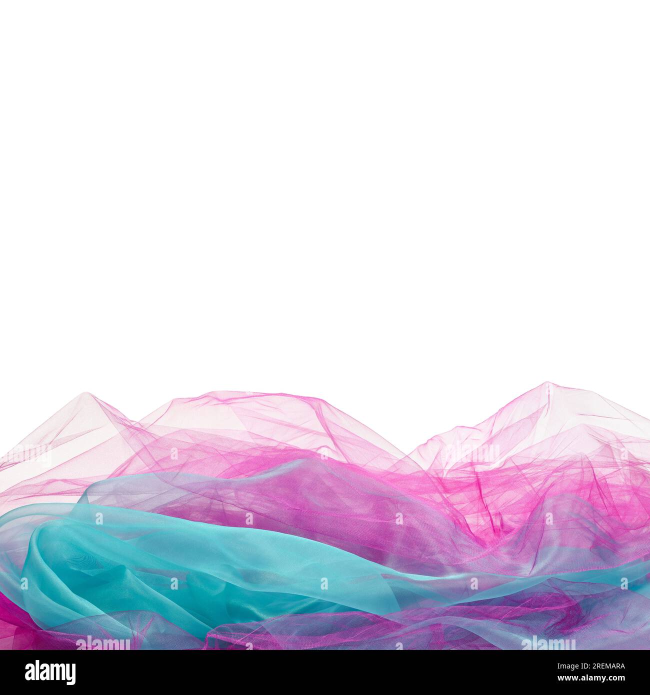 Colorful tulle fabrics hi-res stock photography and images - Alamy