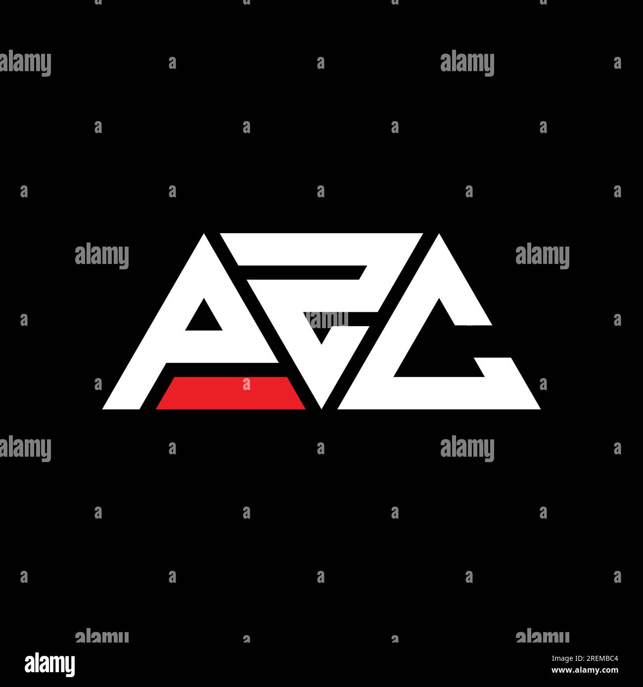 Pzc logo design Stock Vector Images - Alamy