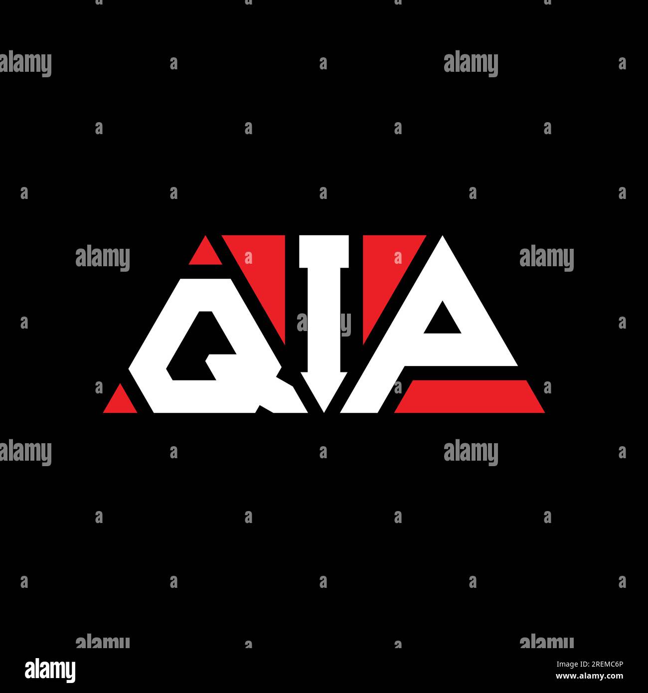QIP triangle letter logo design with triangle shape. QIP triangle logo ... QIP triangle letter logo design with triangle shape. QIP triangle logo ...