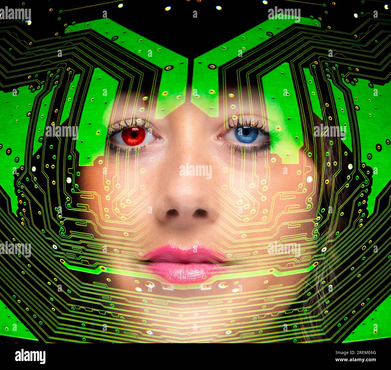 Artificial intelligence, conceptual composite image Stock Photo - Alamy Artificial intelligence, conceptual composite image Stock Photo - Alamy