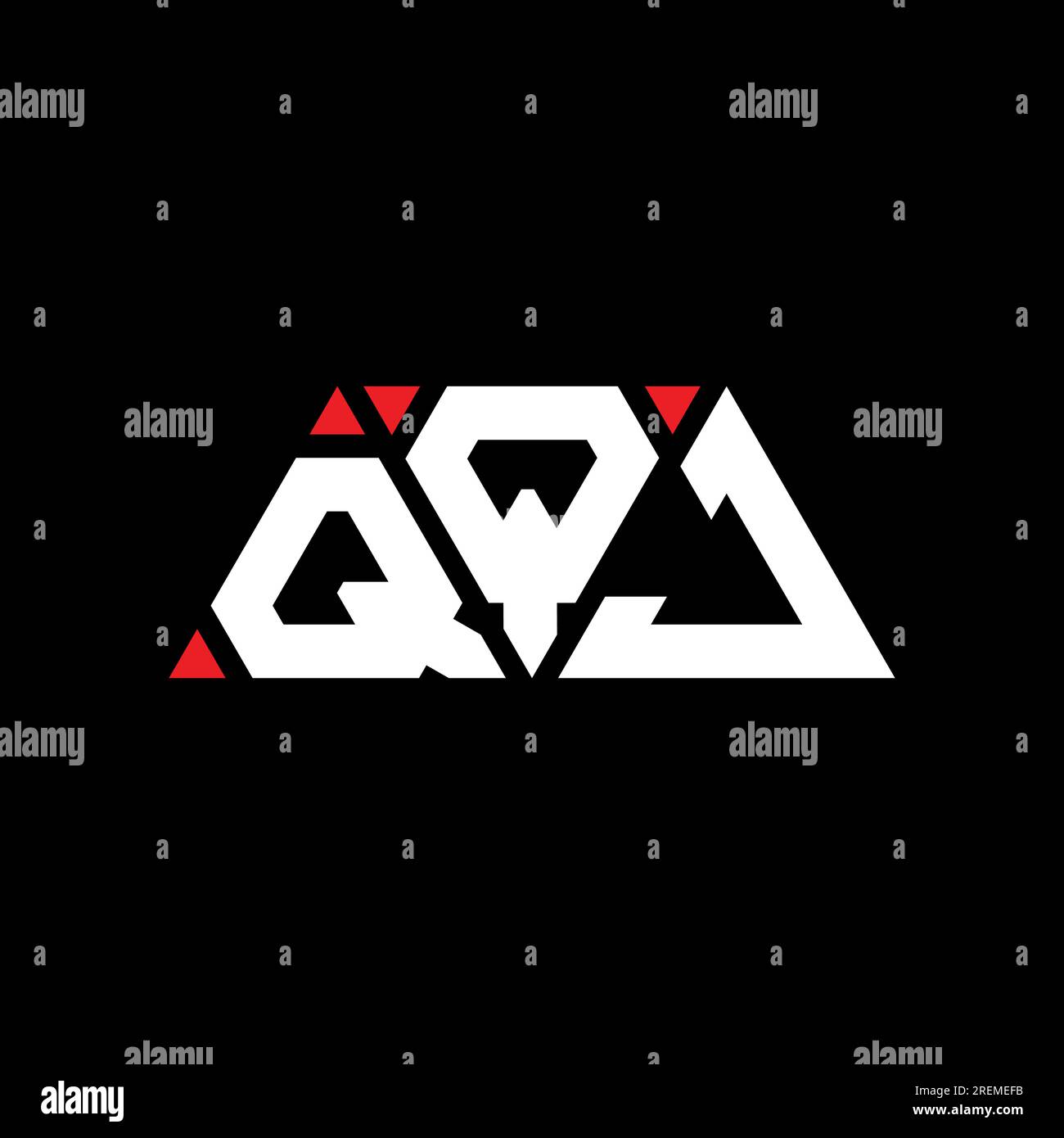 Qqj logo design hi-res stock photography and images - Alamy