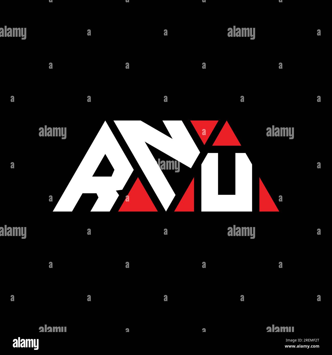 Rnu logo design hi-res stock photography and images - Alamy