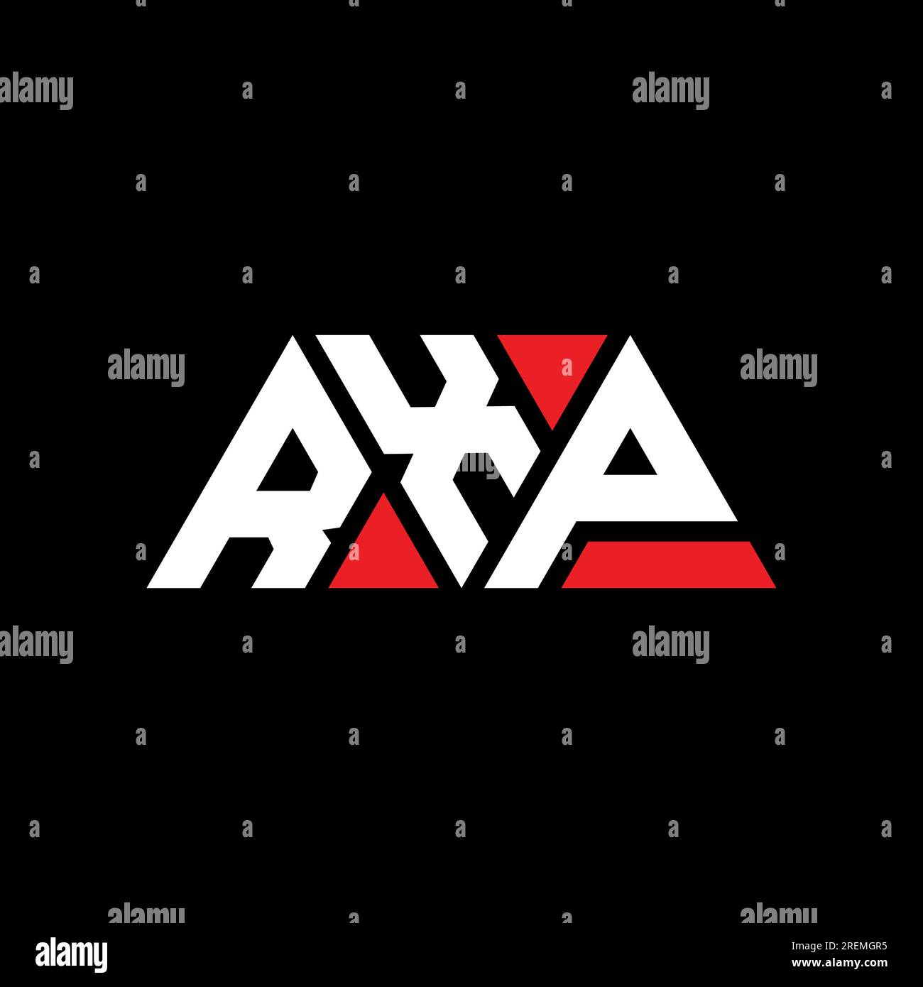 Rxp logo design Stock Vector Images - Alamy