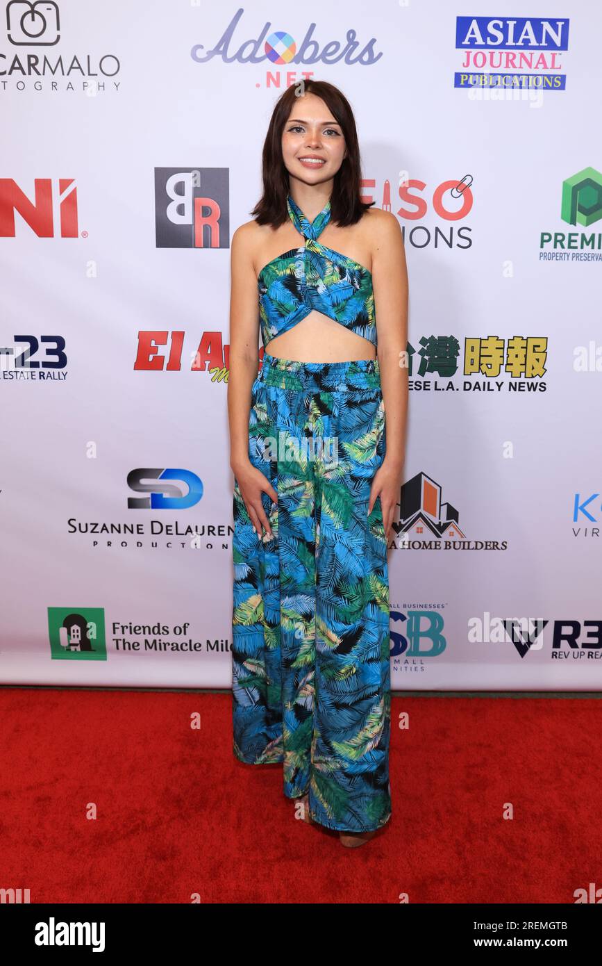 San Gabriel, California, USA. 27th July, 2023. Brand Ambassador Kaitlin ...