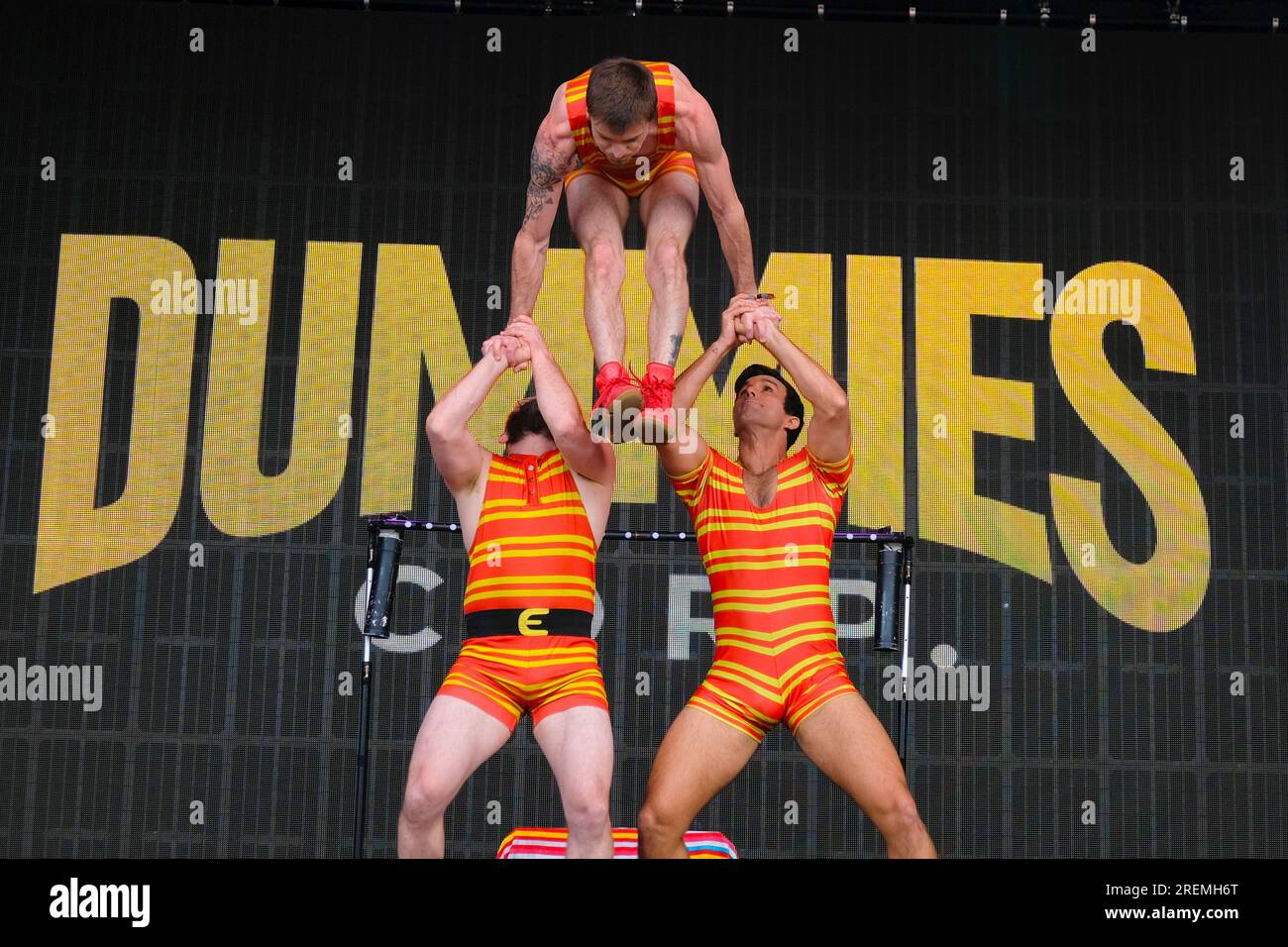 Lulworth, UK. 28th July, 2023. Top, Simon Wright, l -r Jamie Bretman ...
