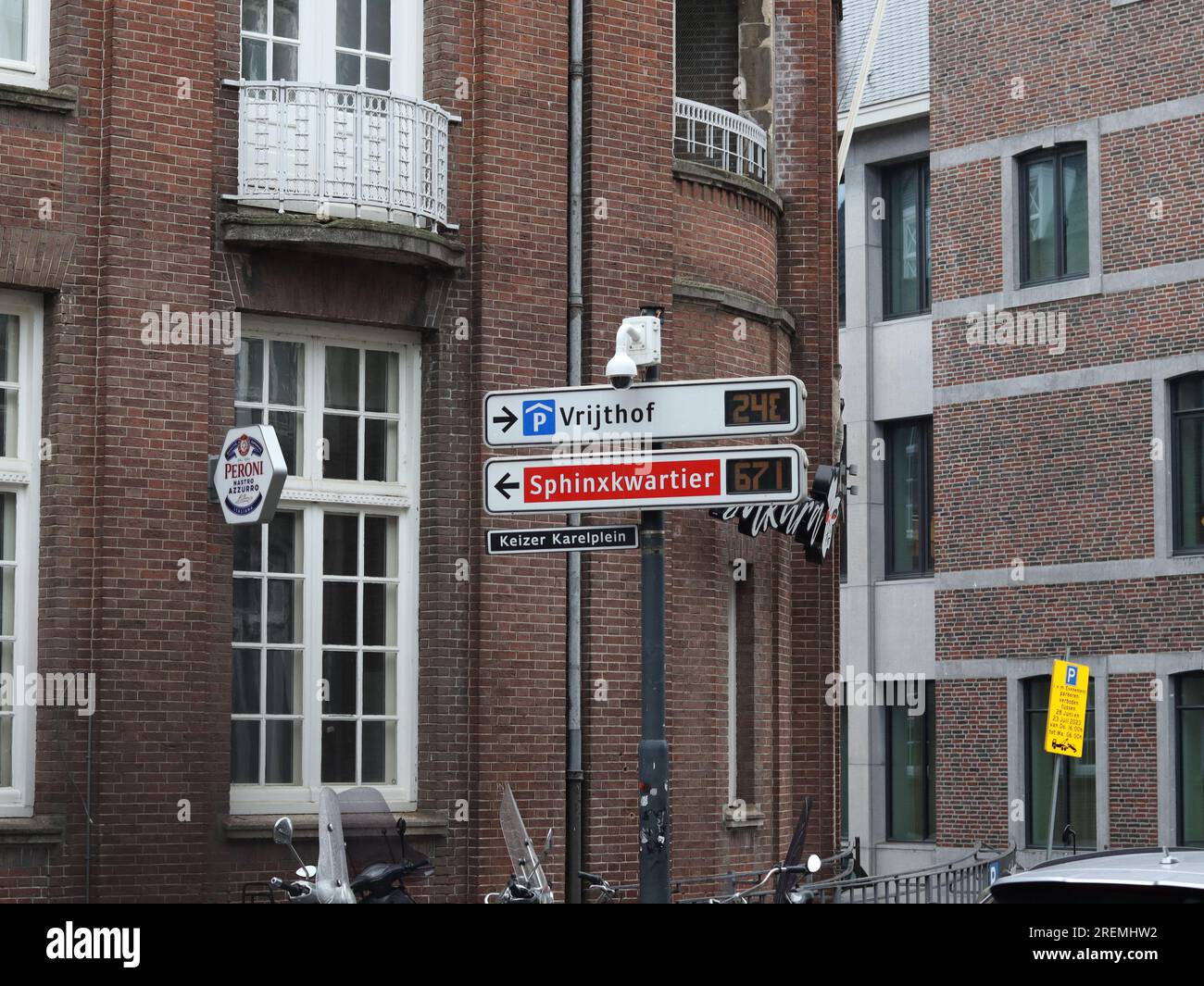 Street Sign in Maastricht, The Netherlands Stock Photo - Alamy