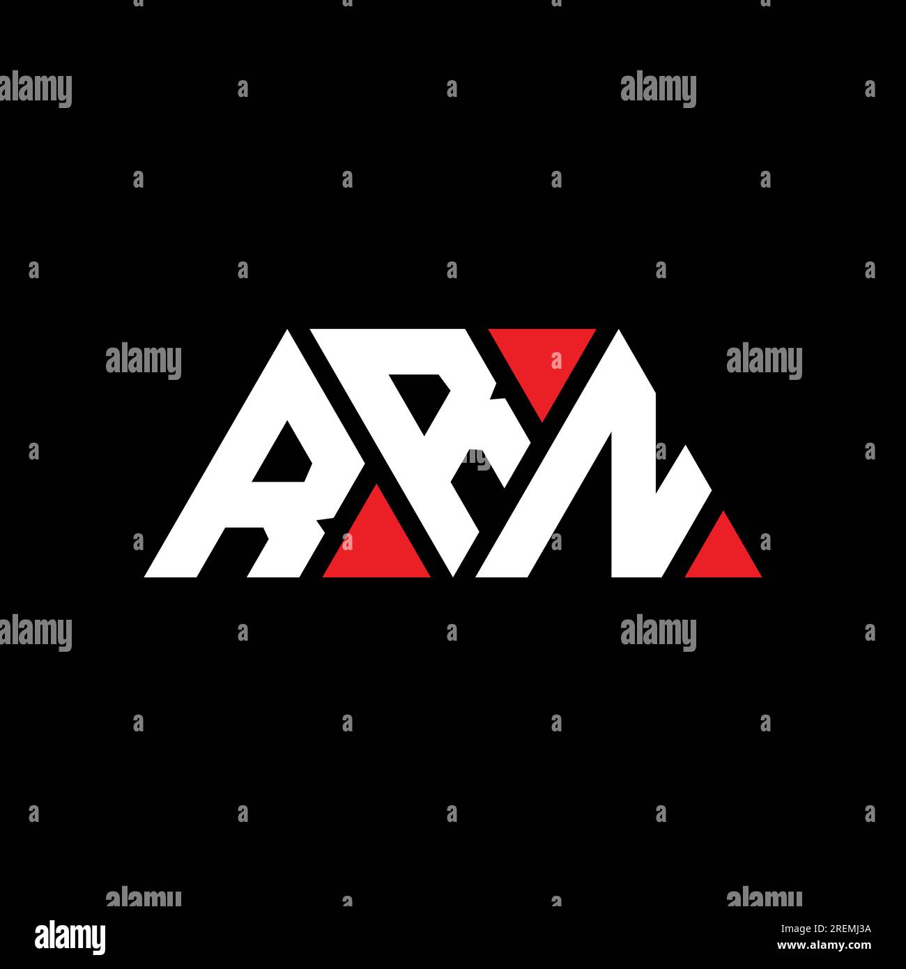 Rrn logo design hi-res stock photography and images - Alamy