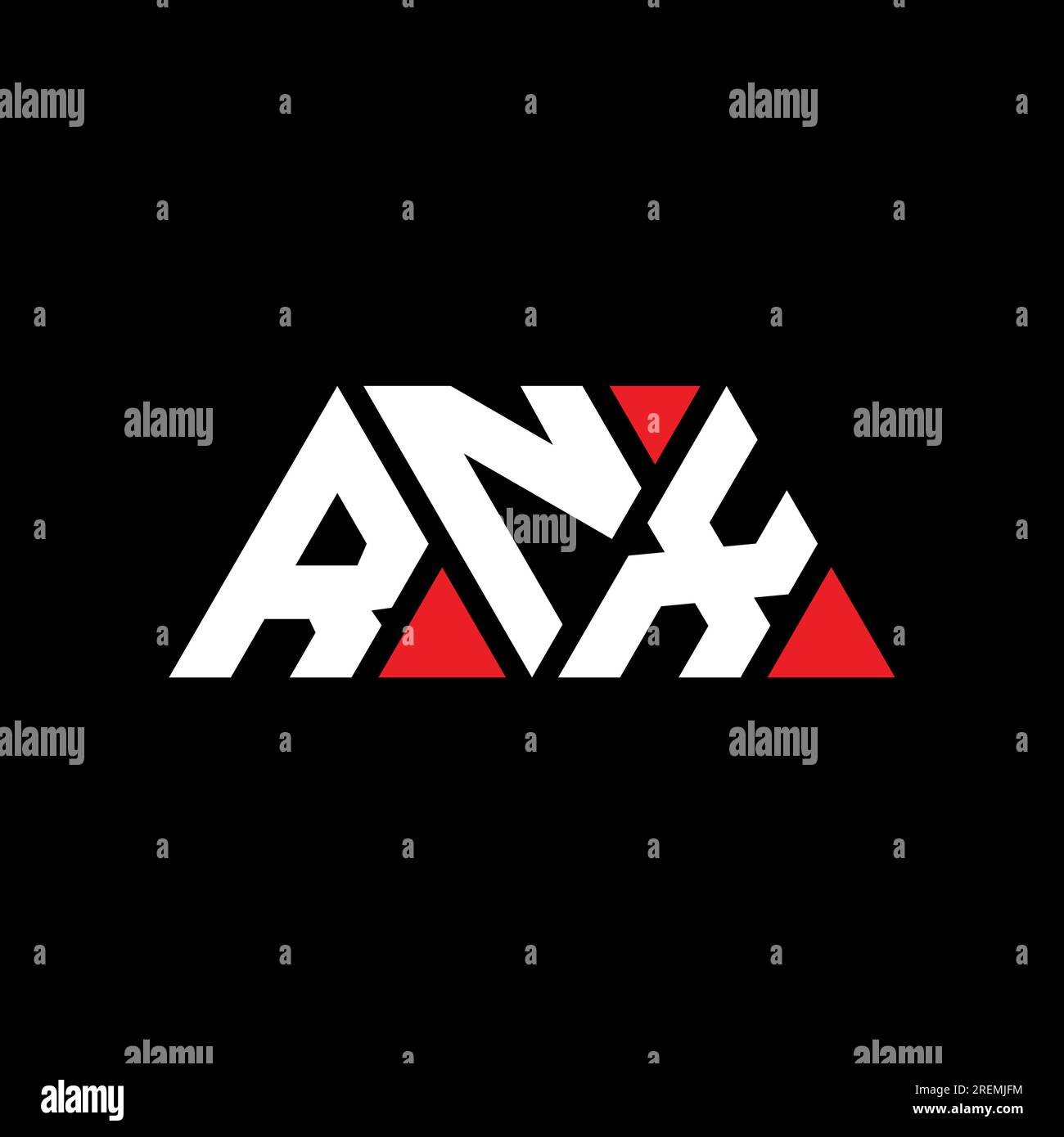 Rnx logo design hi-res stock photography and images - Alamy