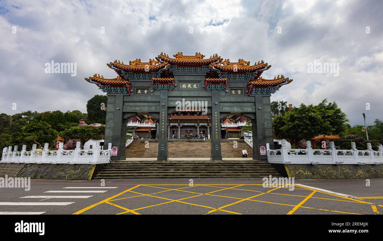 The enchanting Wenwu Temple at Sun Moon Lake, Taiwan, astounds with its ...
