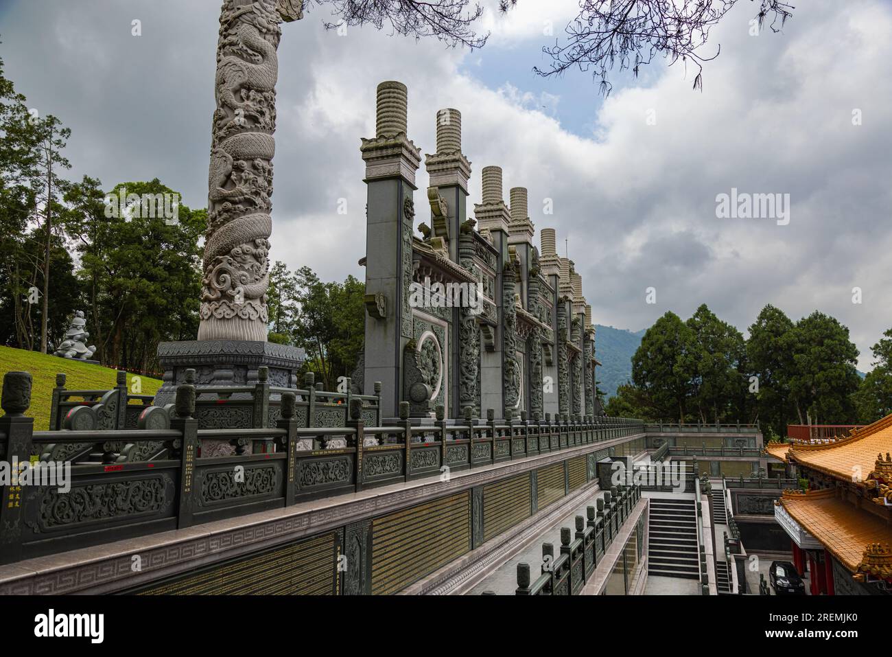 The enchanting Wenwu Temple at Sun Moon Lake, Taiwan, astounds with its ...