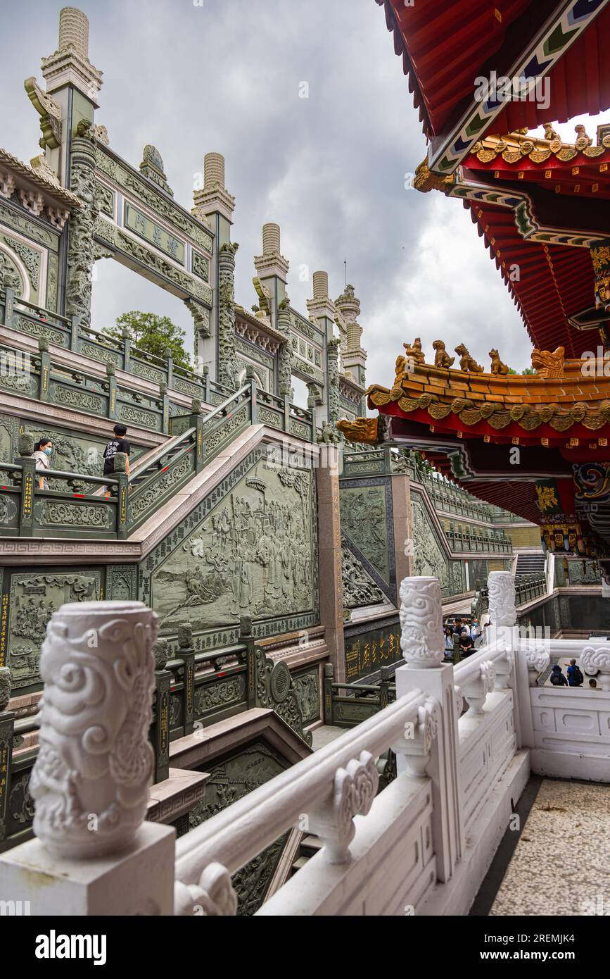 The enchanting Wenwu Temple at Sun Moon Lake, Taiwan, astounds with its ...