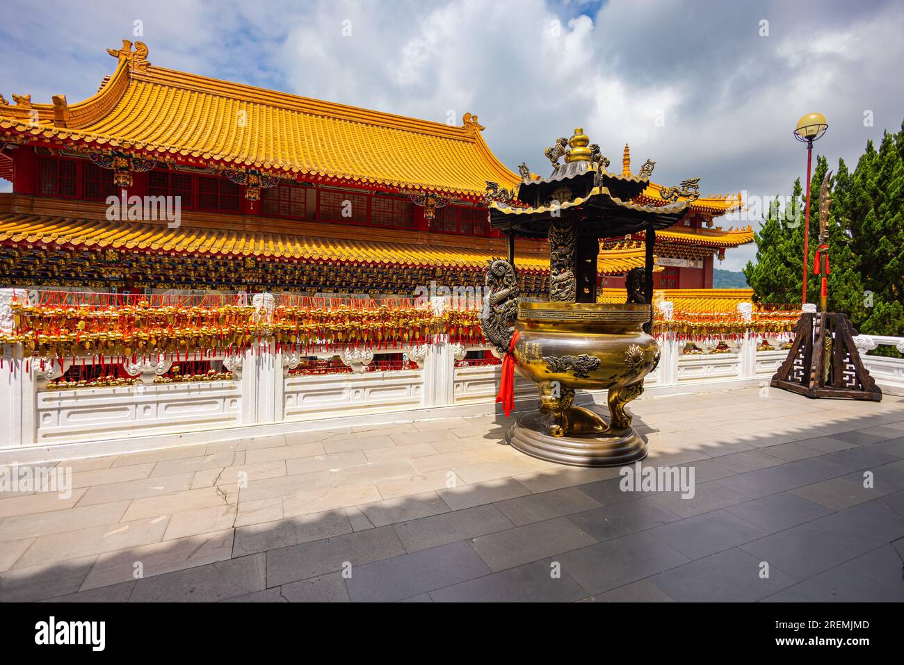 The enchanting Wenwu Temple at Sun Moon Lake, Taiwan, astounds with its ...