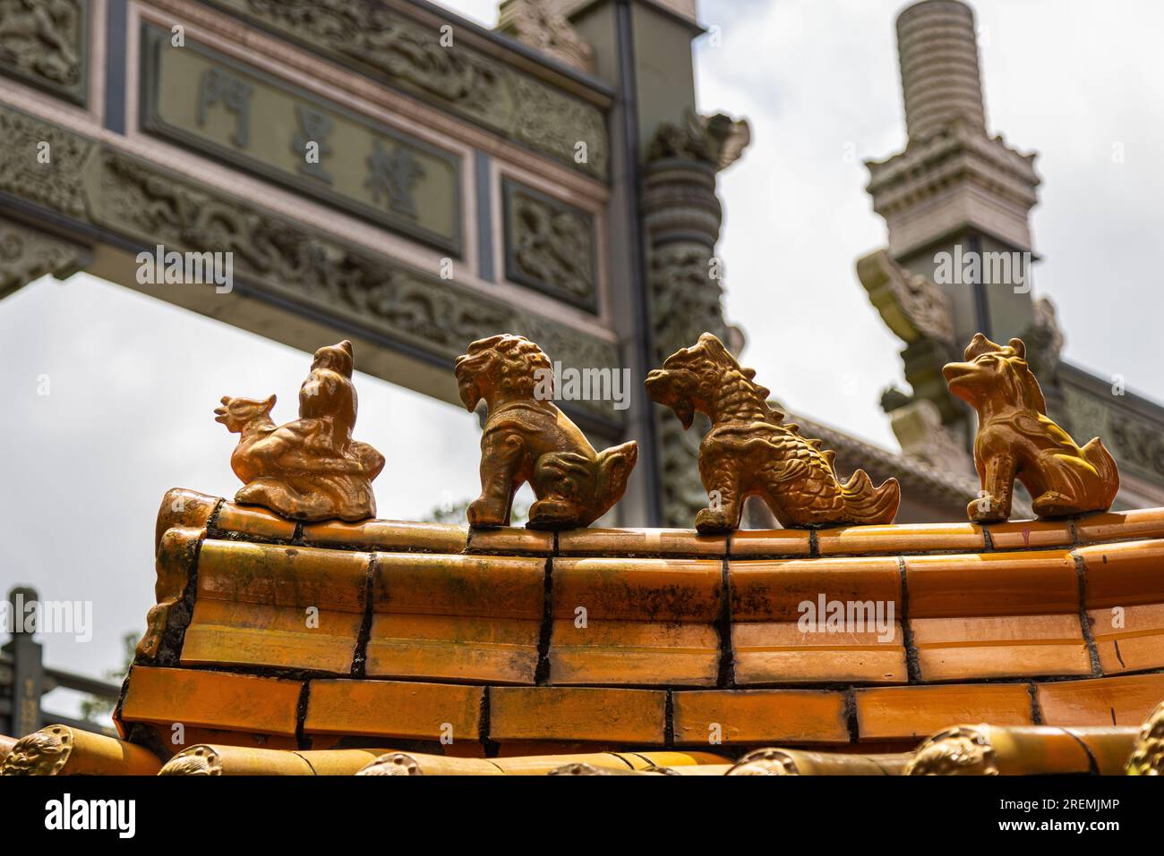 The enchanting Wenwu Temple at Sun Moon Lake, Taiwan, astounds with its ...