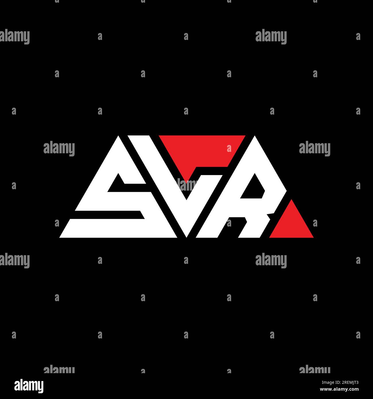 SLR triangle letter logo design with triangle shape. SLR triangle logo ...