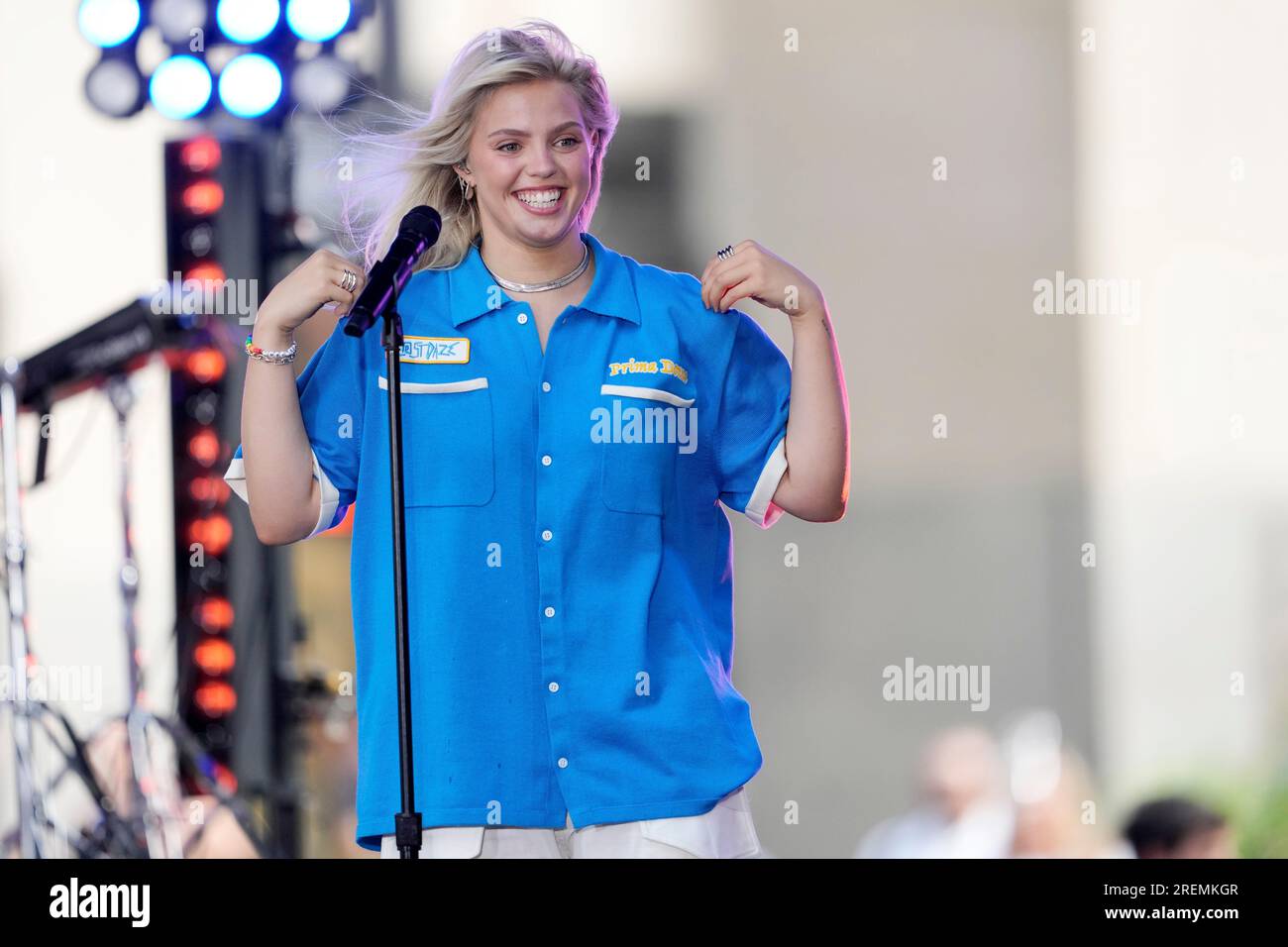 Reneé Rapp performs on NBC's "Today" show at Rockefeller Plaza on ...