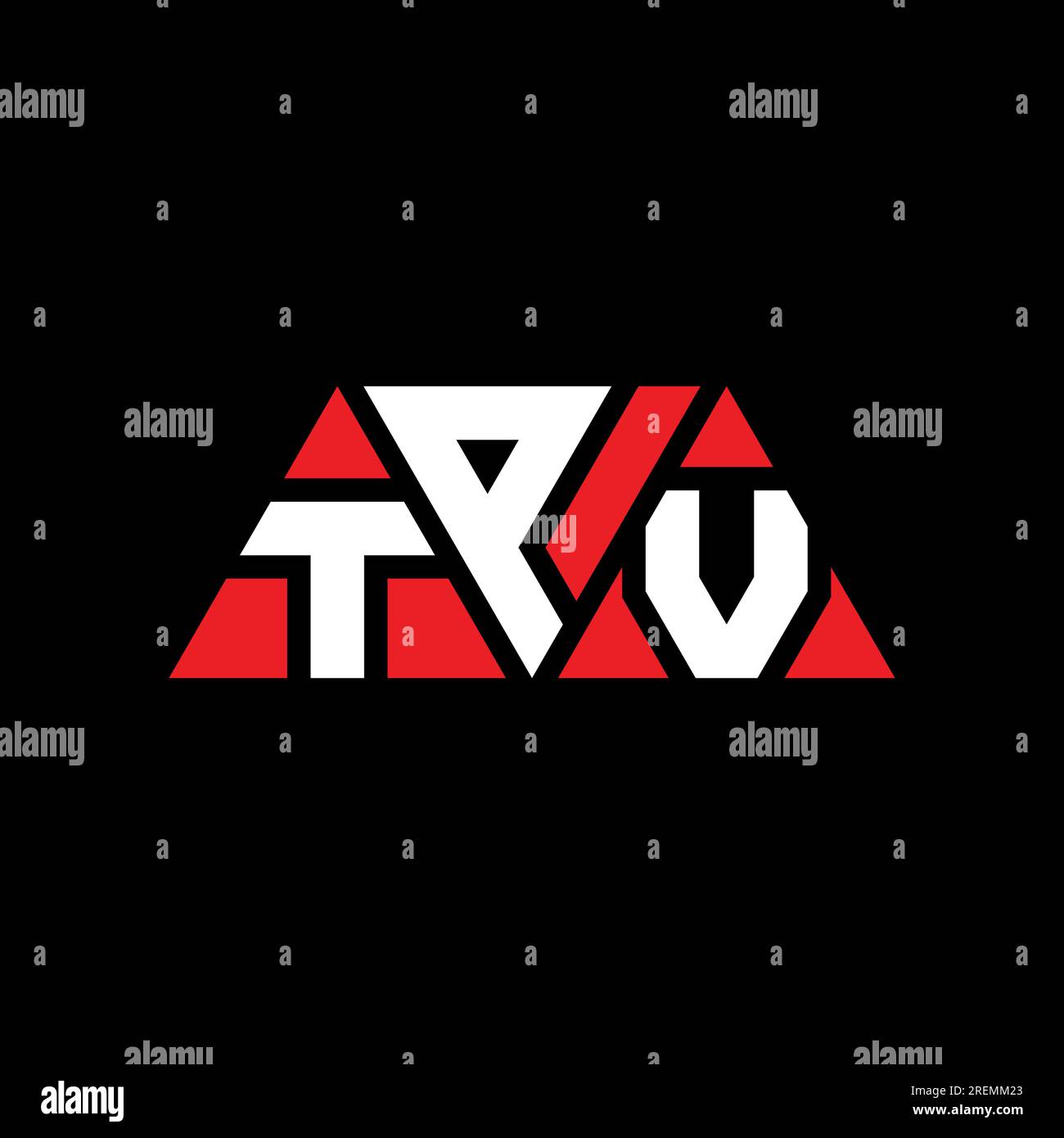 TPV triangle letter logo design with triangle shape. TPV triangle logo design monogram. TPV ...