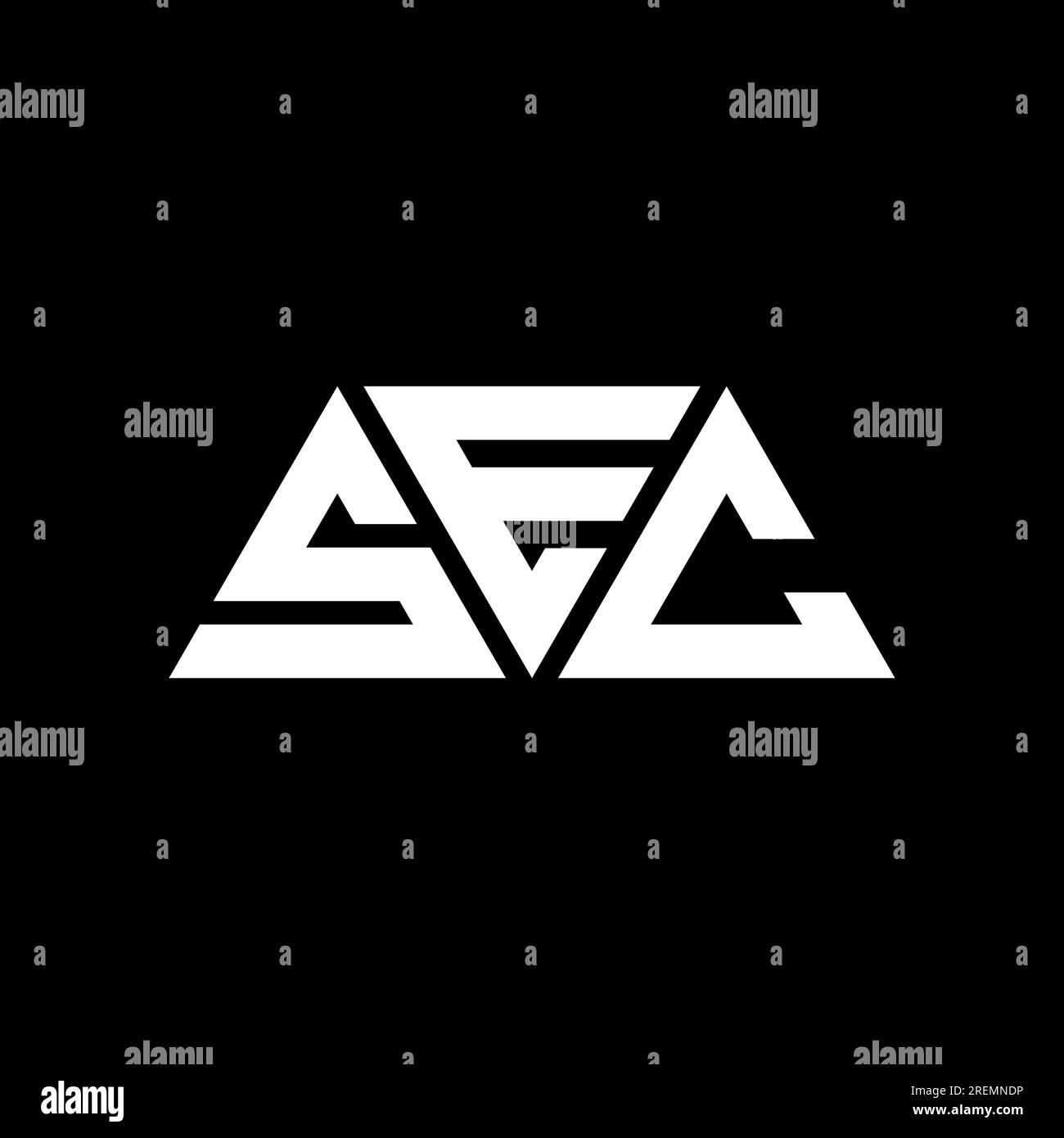 Letter sec logo Stock Vector Images - Alamy