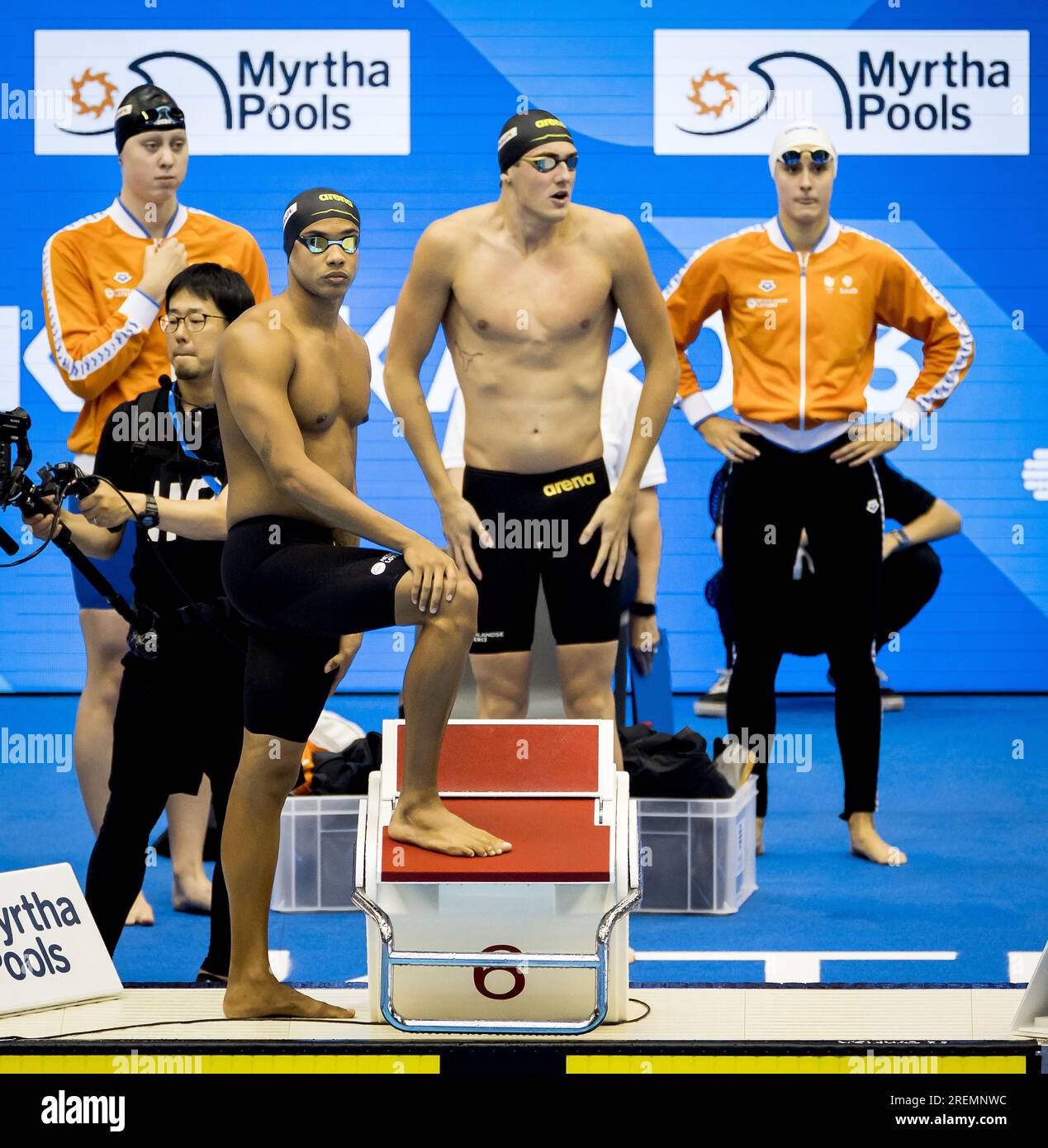 FUKUOKA - Milou van Wijk, Kenzo Simons, Caspar Corbeau and Sam van ...