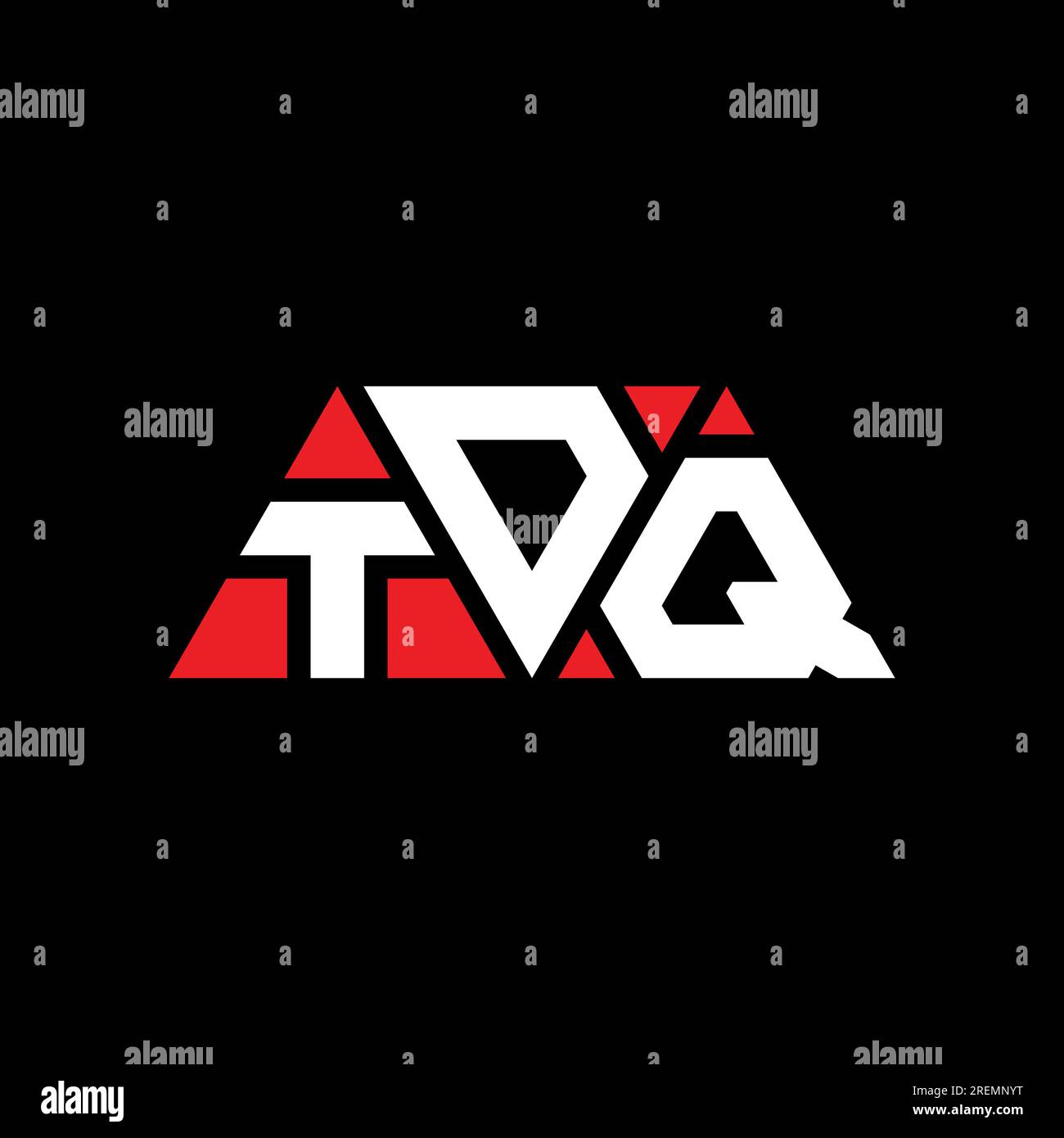 Tdq font Stock Vector Images - Alamy