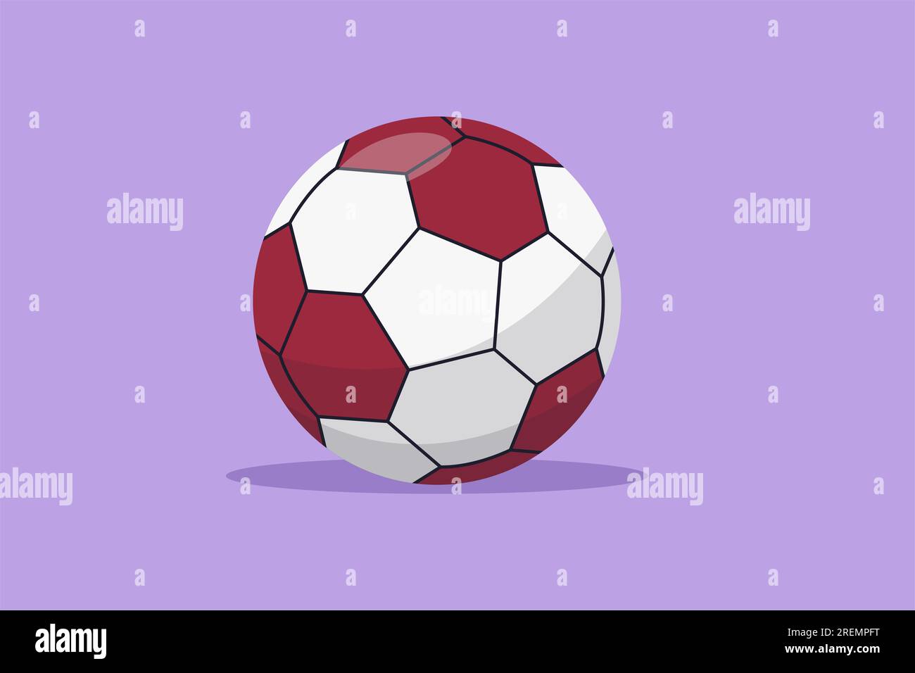 Soccer Ball Drawing Template