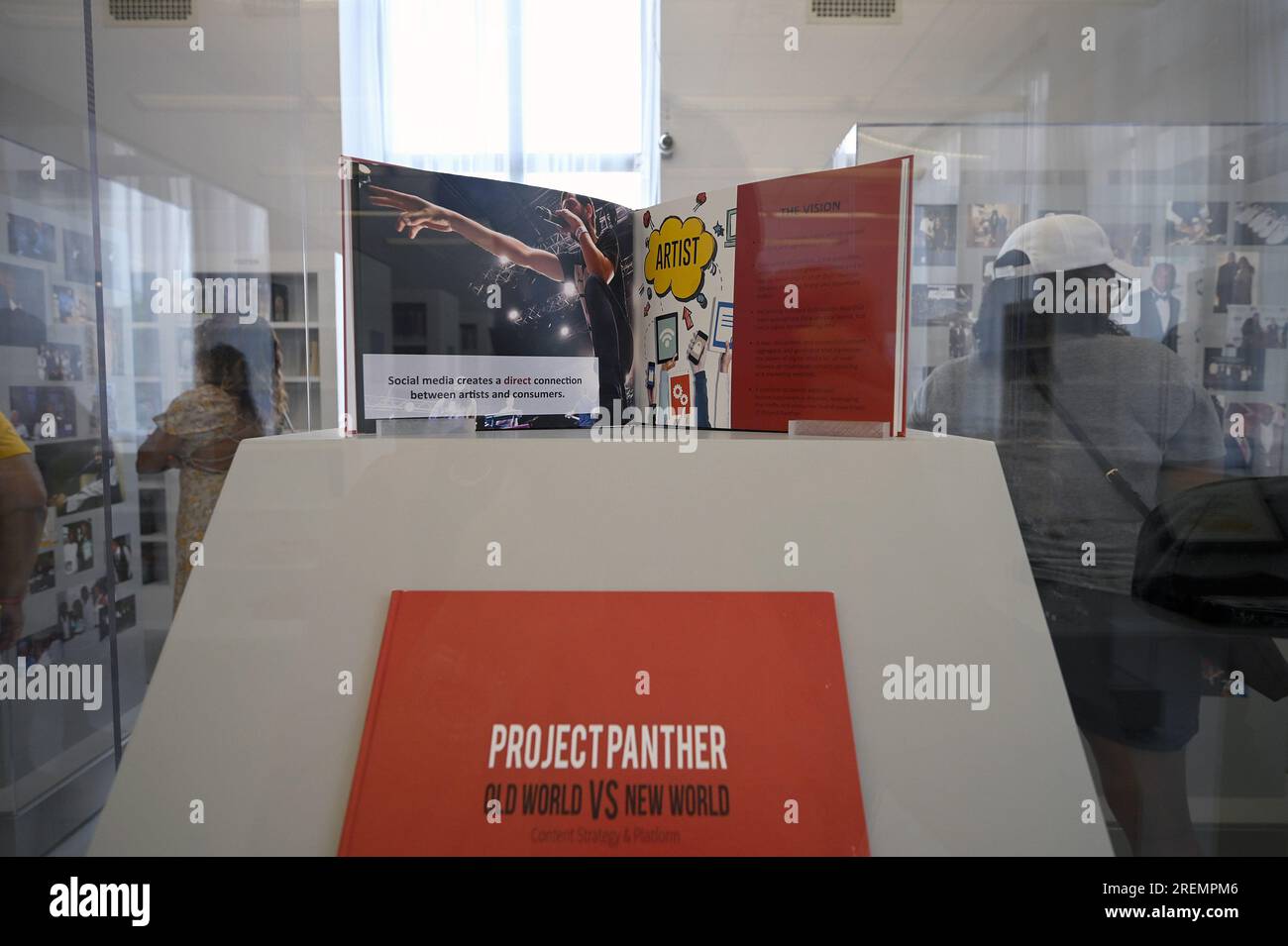 New York, USA. 27th July, 2023. Items from the Jay-Z archive collection ...