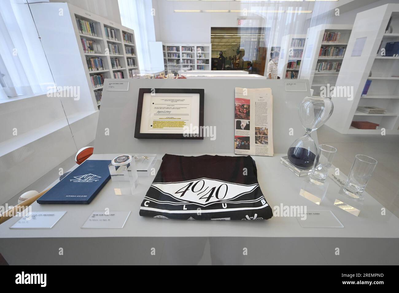 New York, USA. 27th July, 2023. Items from the Jay-Z archive collection ...