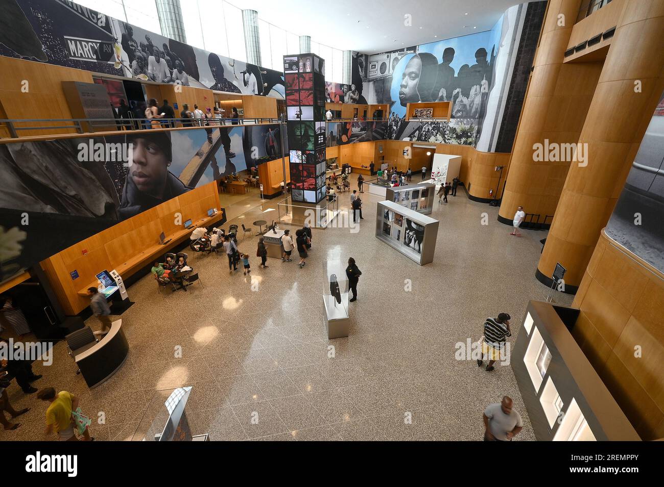 New York, USA. 27th July, 2023. People tour ‘The Book of HOV ...