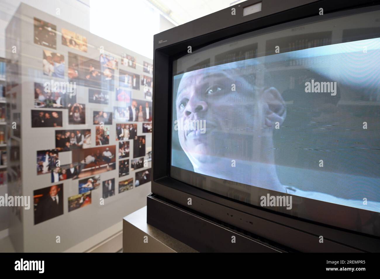 New York, USA. 27th July, 2023. Items from the Jay-Z archive collection ...