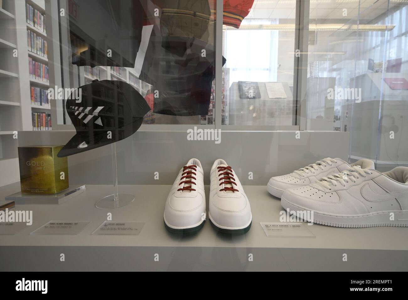 New York, USA. 27th July, 2023. Items from the Jay-Z archive collection ...