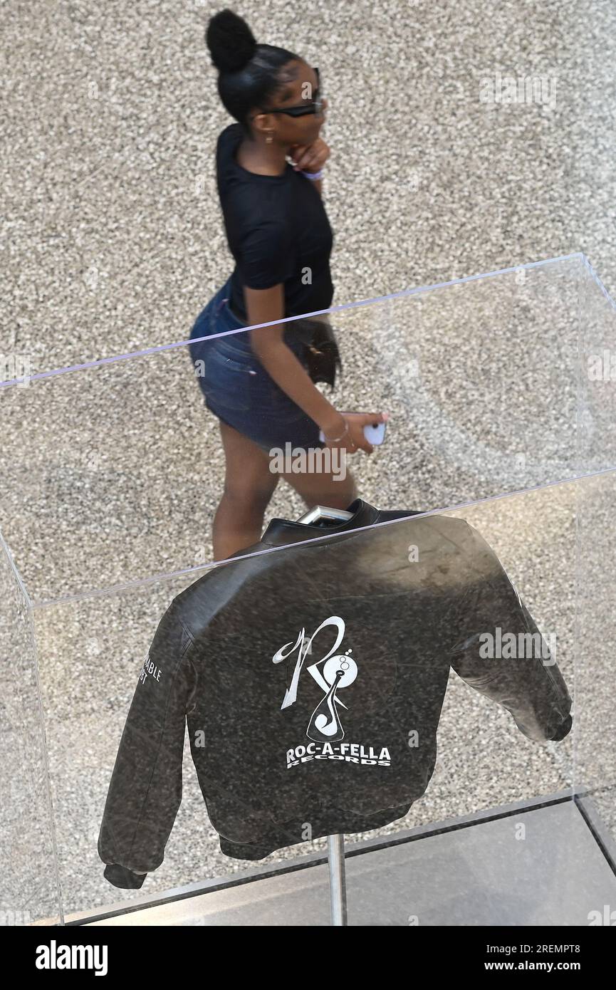 New York, USA. 27th July, 2023. People tour ‘The Book of HOV ...