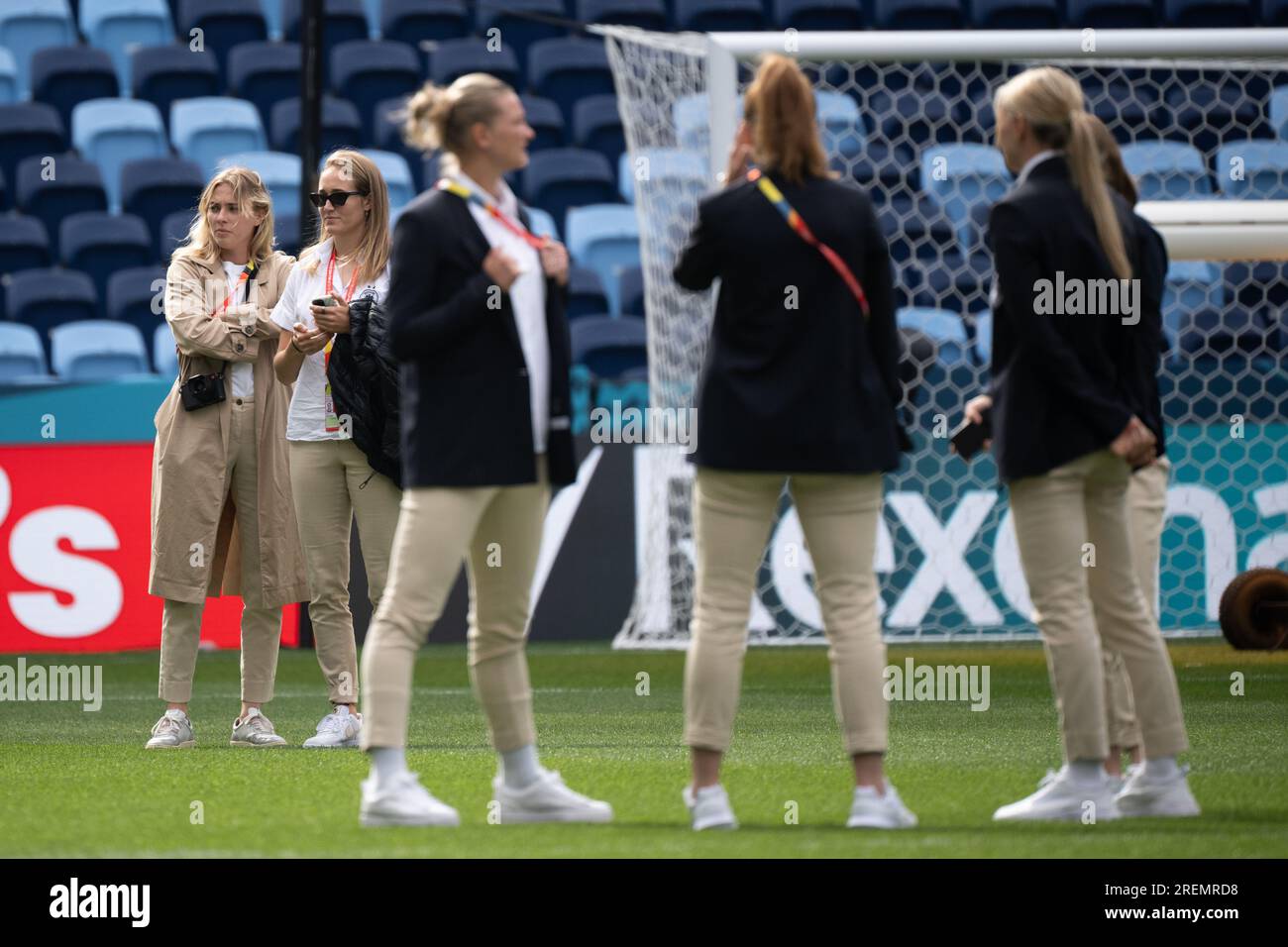 Sydney, Australia. 29th July, 2023. Soccer, Women: World Cup, pitch ...