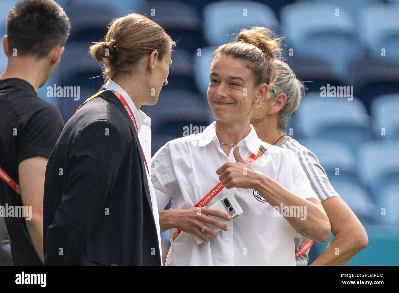 Sydney, Australia. 29th July, 2023. Soccer, Women: World Cup, pitch ...