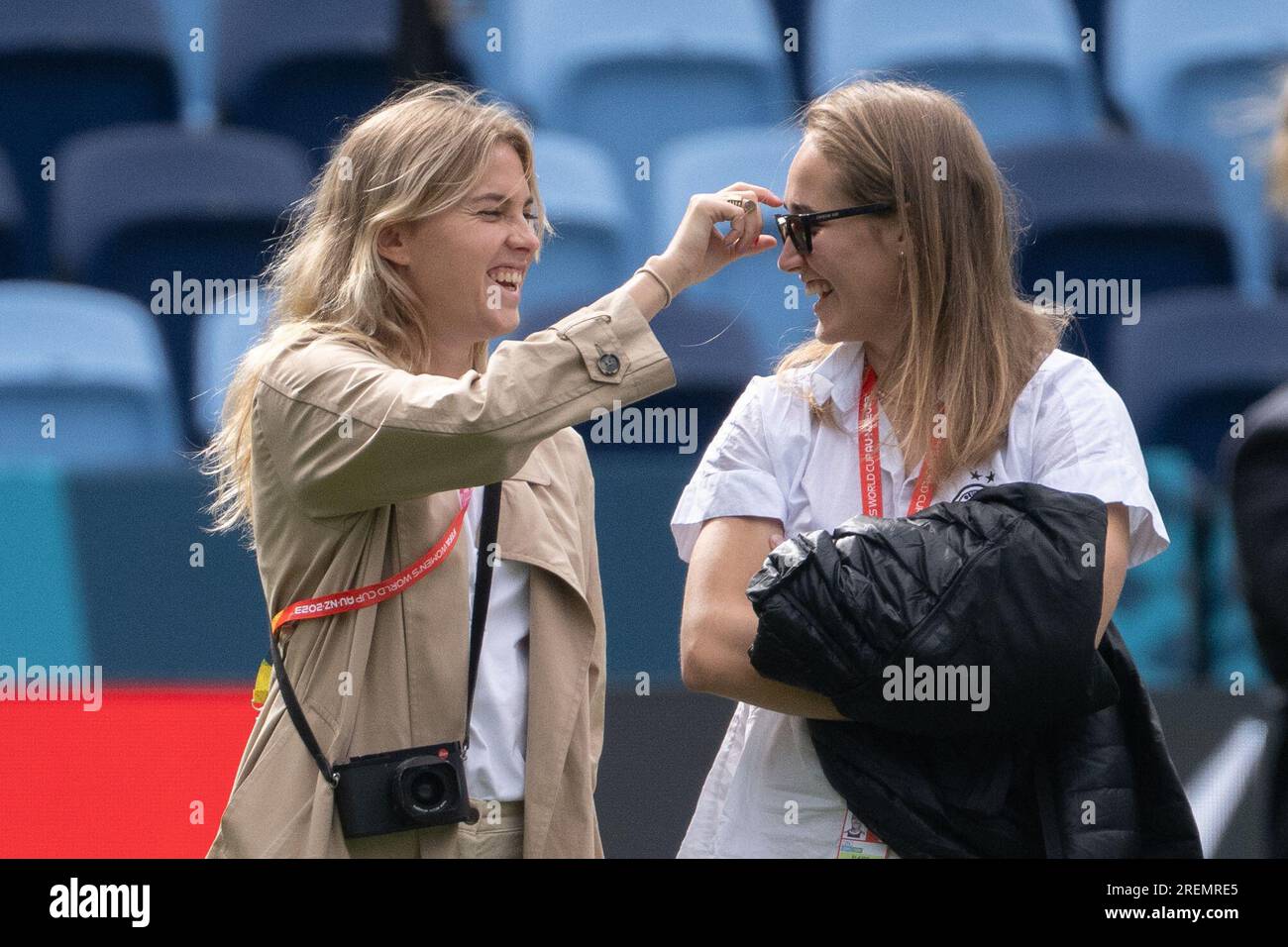 Sydney, Australia. 29th July, 2023. Soccer, Women: World Cup, pitch ...