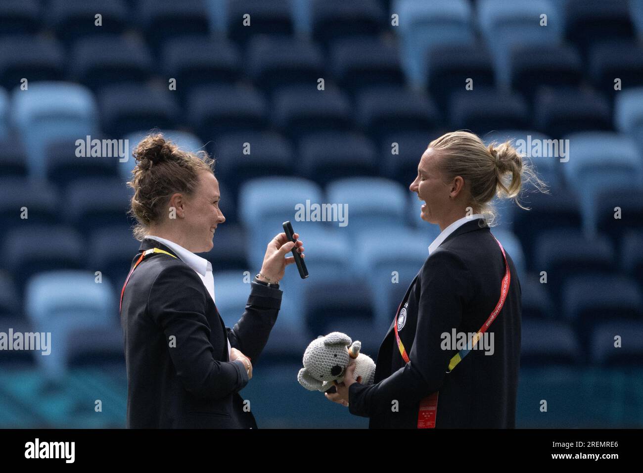 Sydney, Australia. 29th July, 2023. Soccer, Women: World Cup, pitch ...