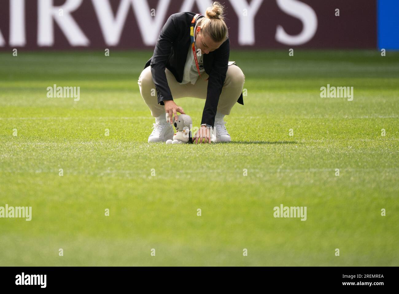 Sydney, Australia. 29th July, 2023. Soccer, women: World Cup, pitch ...