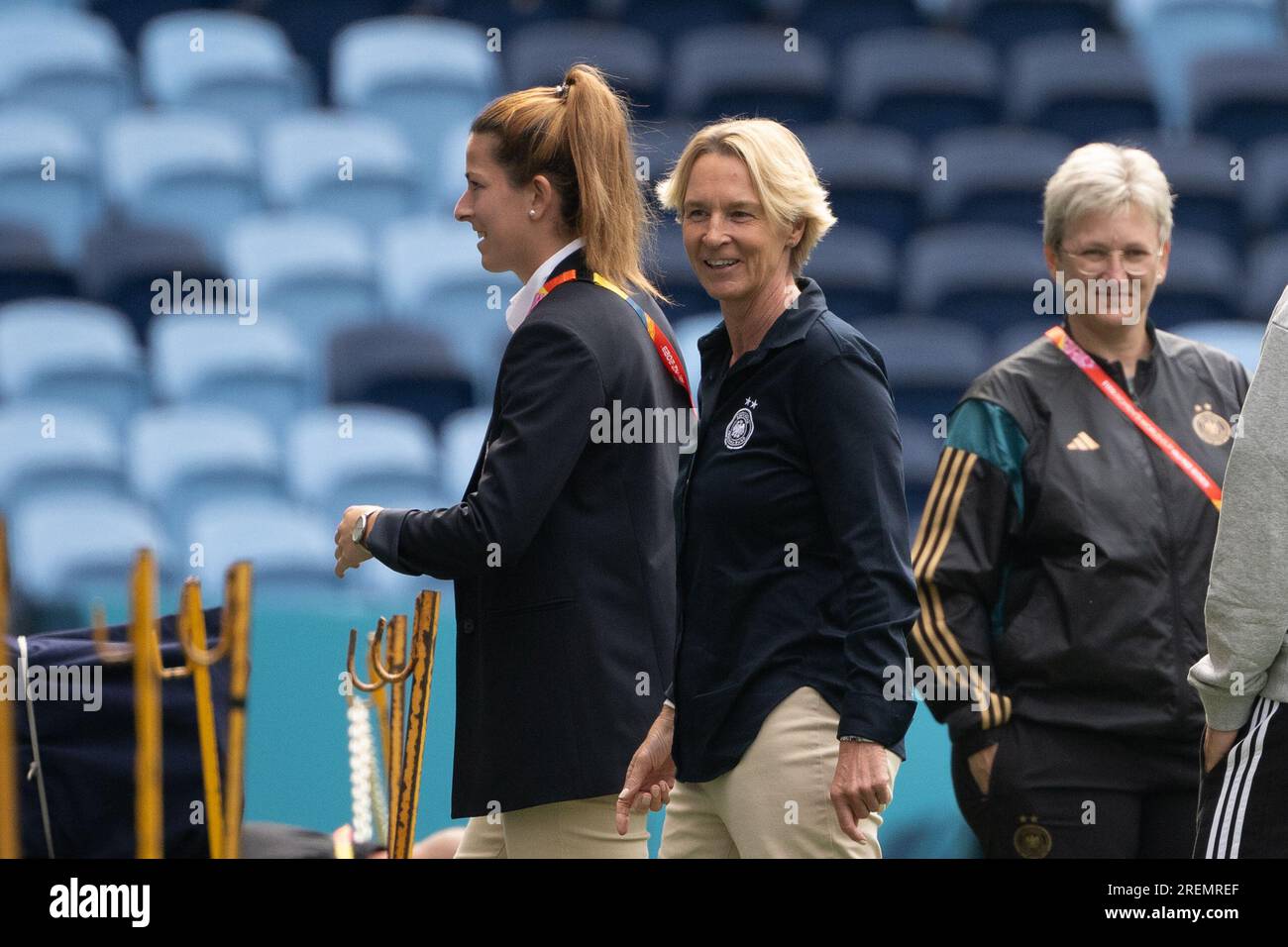 Sydney, Australia. 29th July, 2023. Soccer, women: World Cup, pitch ...
