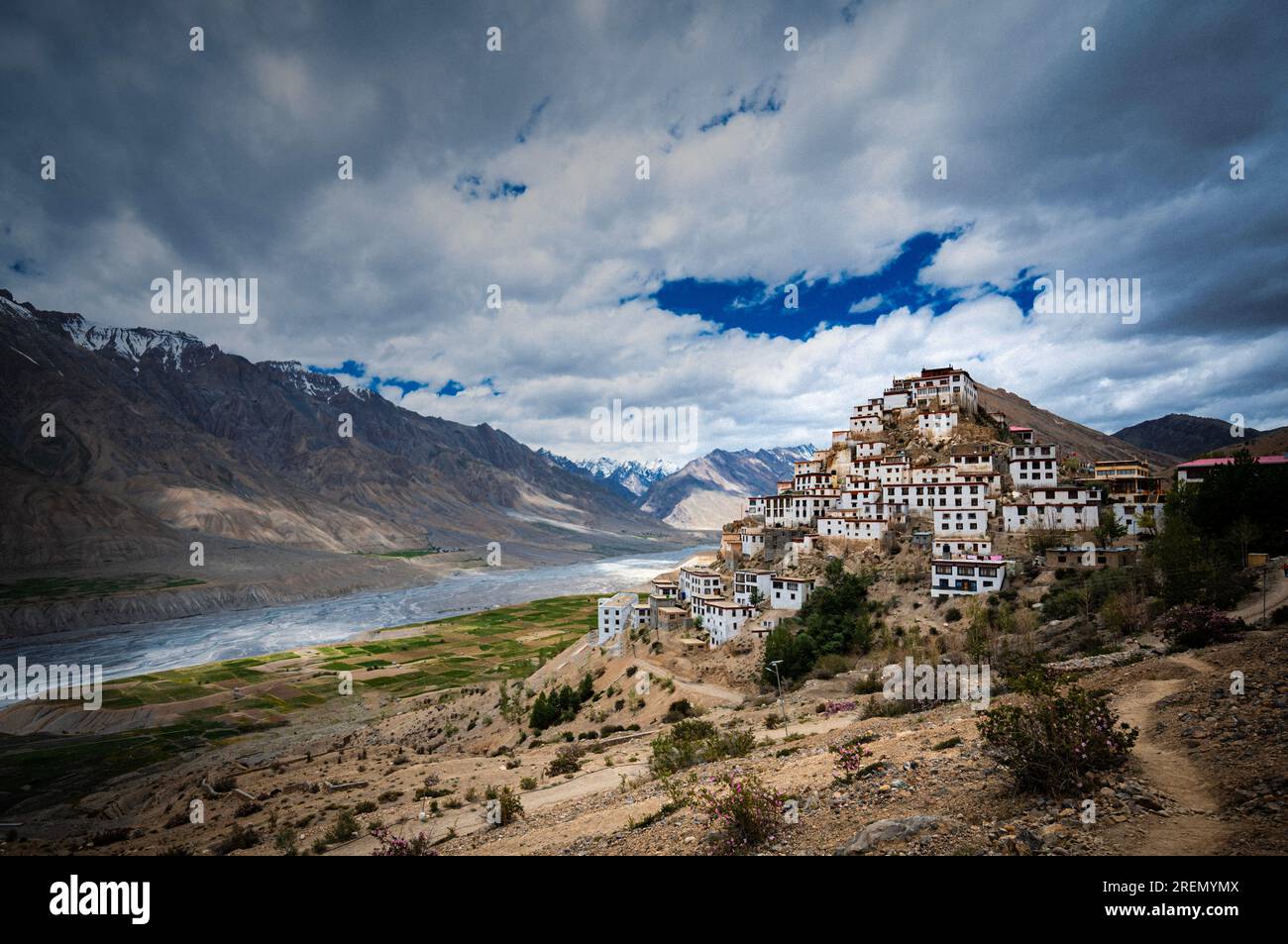 Photography of Key Gompa | My imagination is a monastery, and I am it's ...