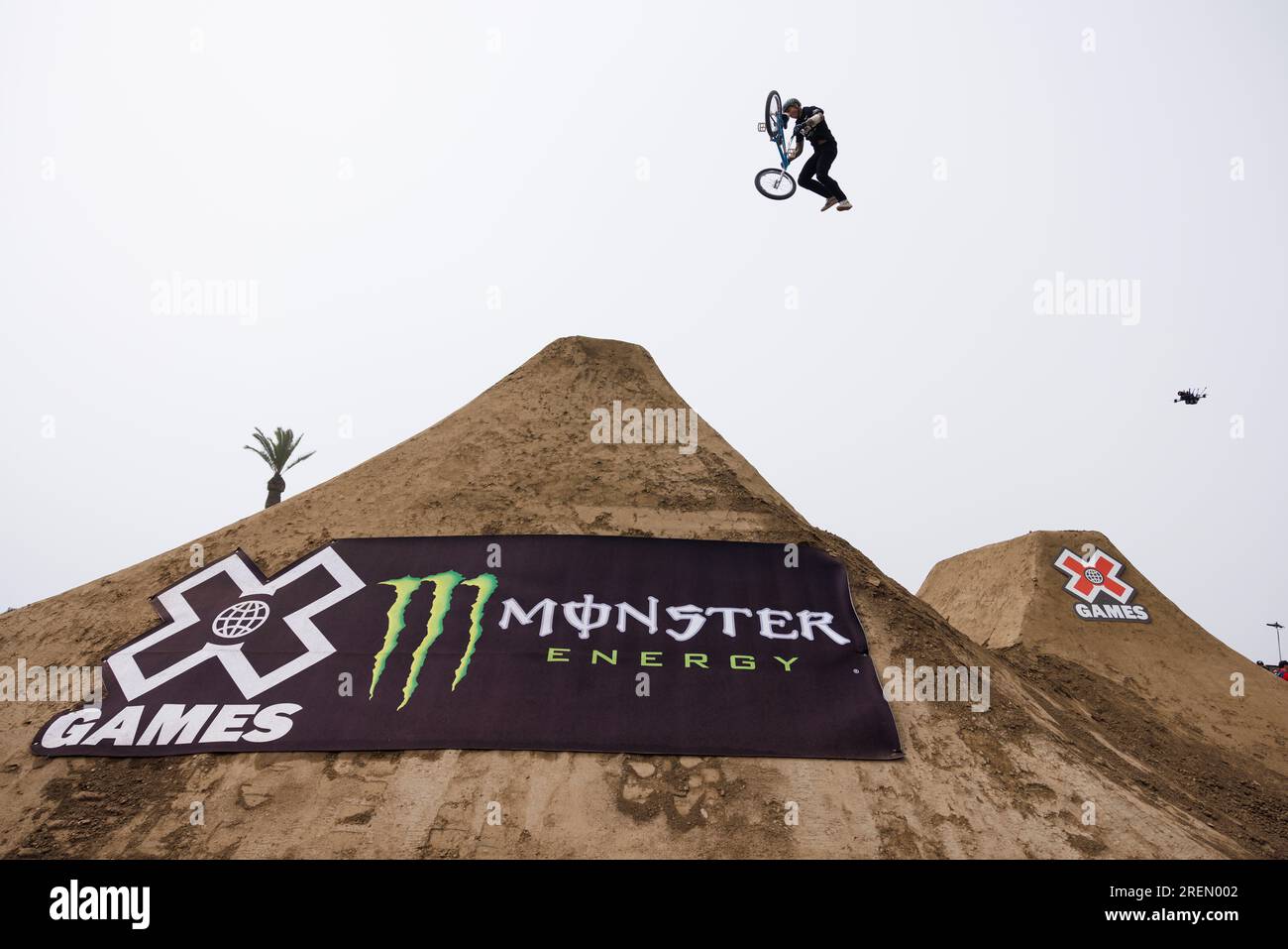 VENTURA, CA - JULY 21: Jaie Toohey competes during BMX Dirt at X Games ...