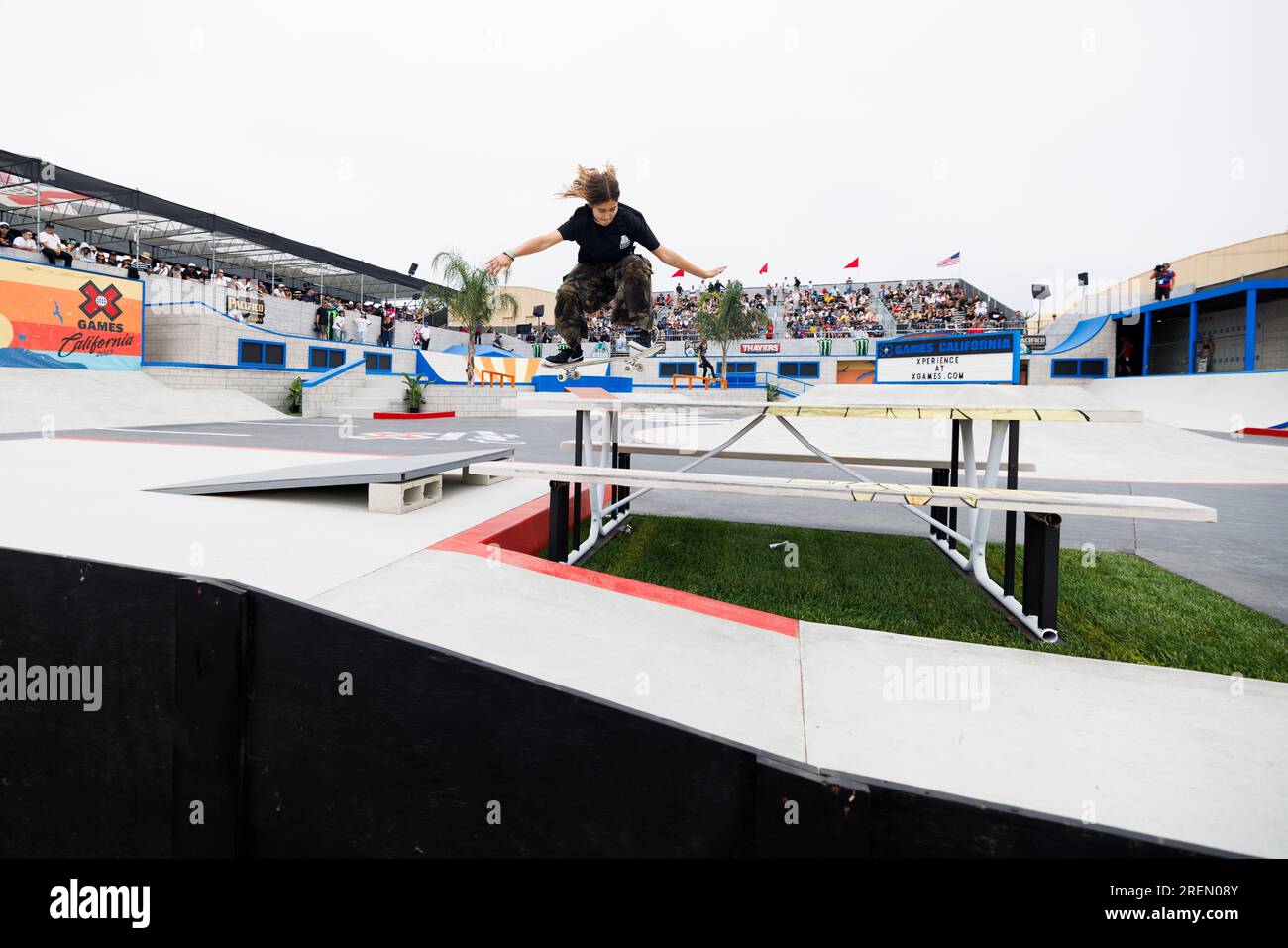 VENTURA, CA - JULY 21: Christine Cottam during X Games California on ...