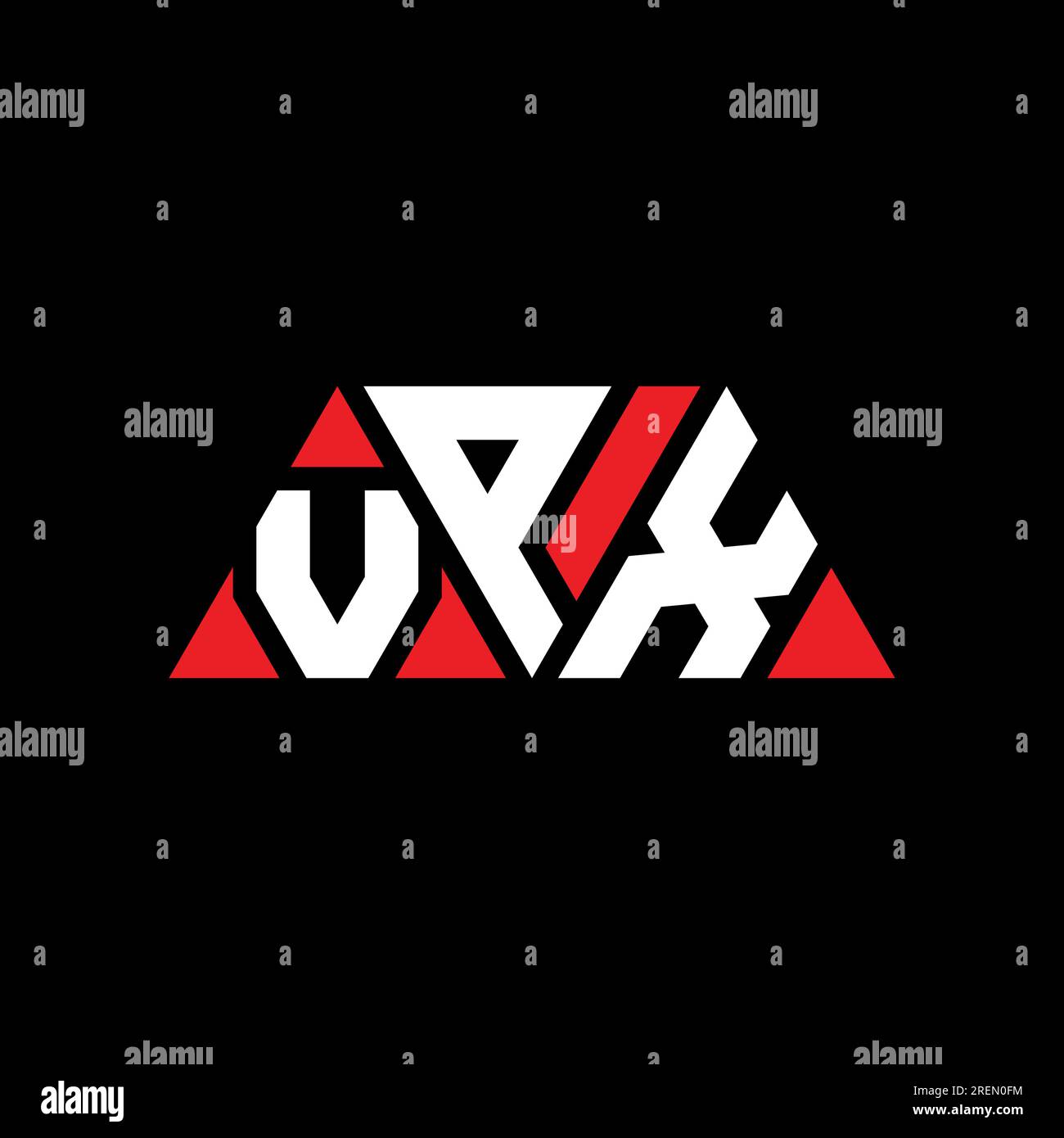 VPX triangle letter logo design with triangle shape. VPX triangle logo design monogram. VPX ...