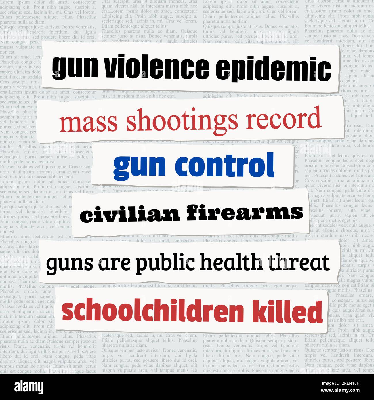 Violence newspaper Stock Vector Images - Alamy