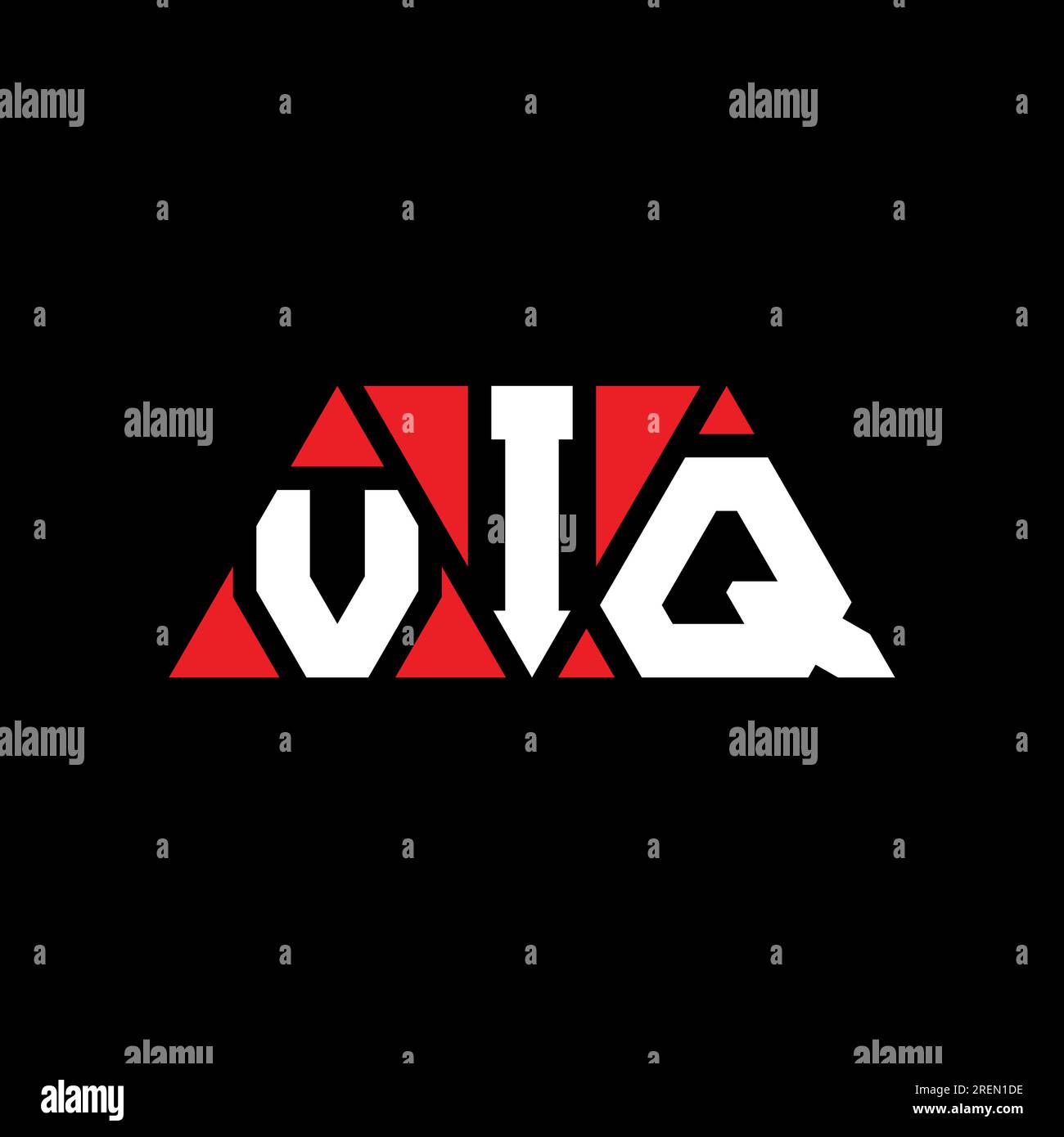Viq logo design Stock Vector Images - Alamy