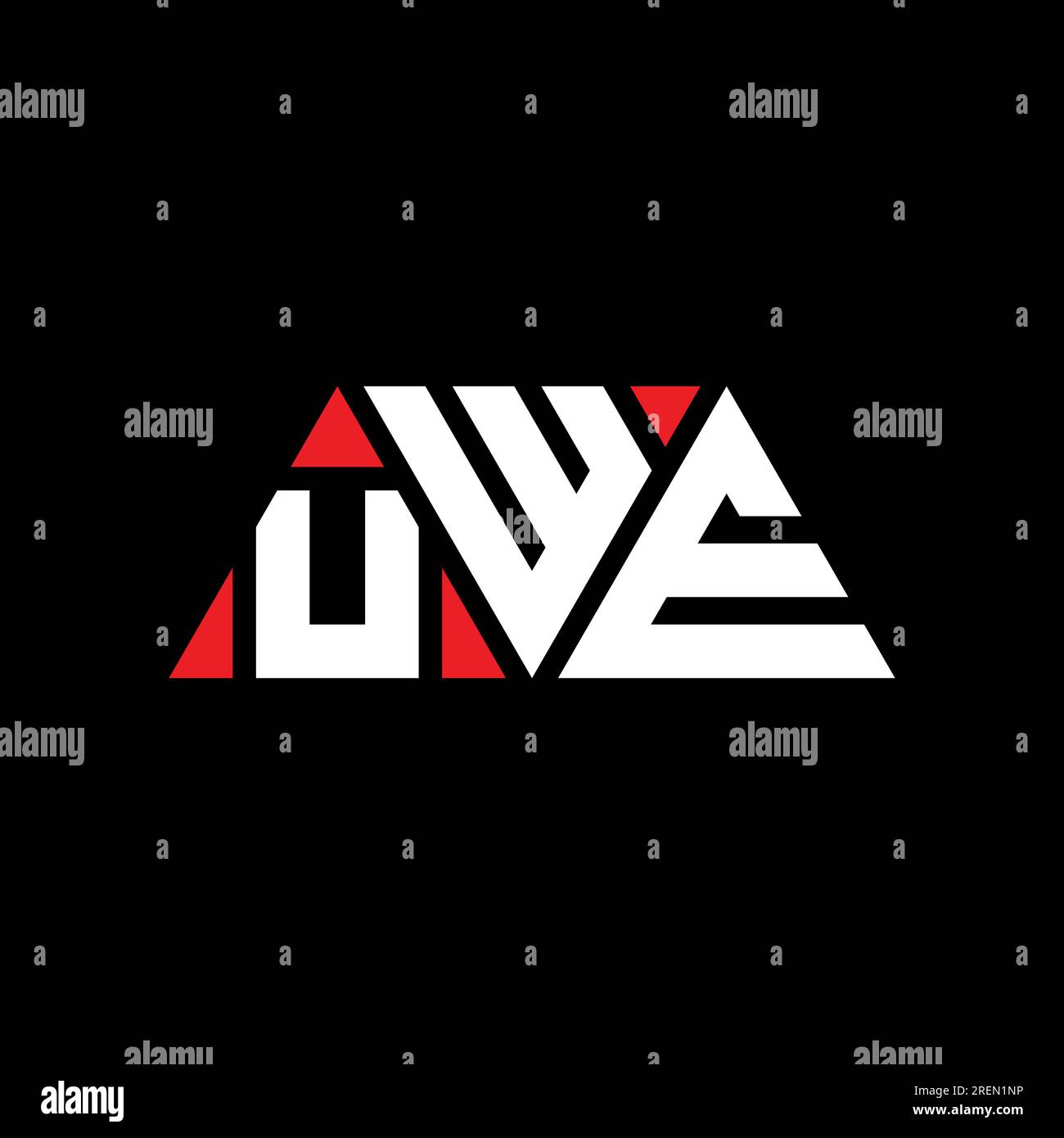 Uwe logo design hi-res stock photography and images - Alamy