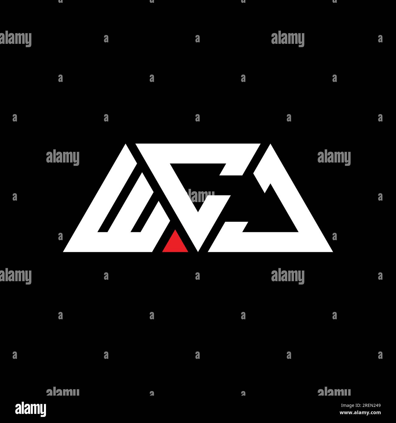 Wcj logo design hi-res stock photography and images - Alamy